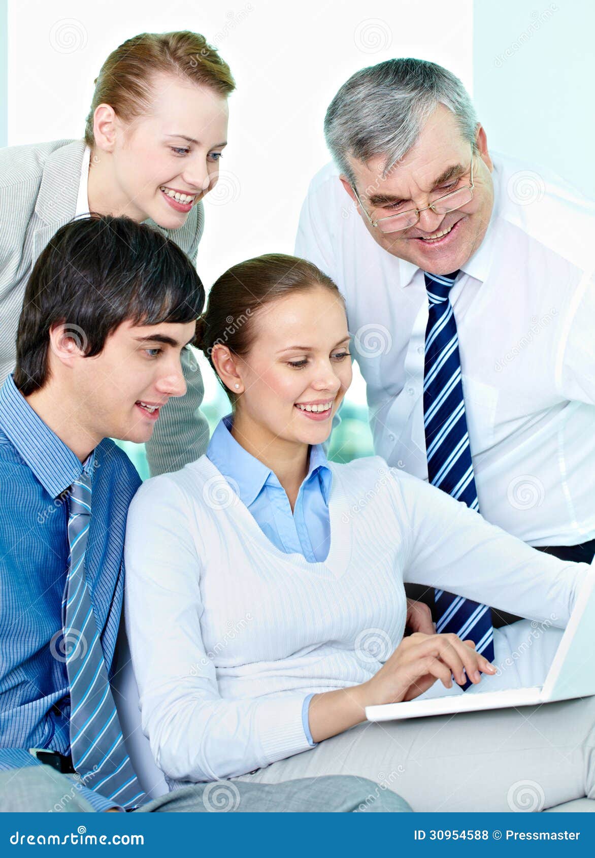 Working together stock photo. Image of idea, consulting - 30954588