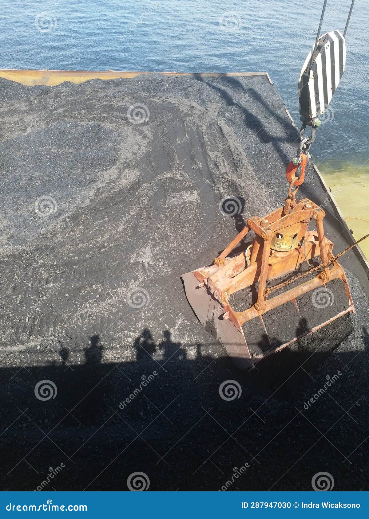 Working together at sea stock photo. Image of comrades - 287947030