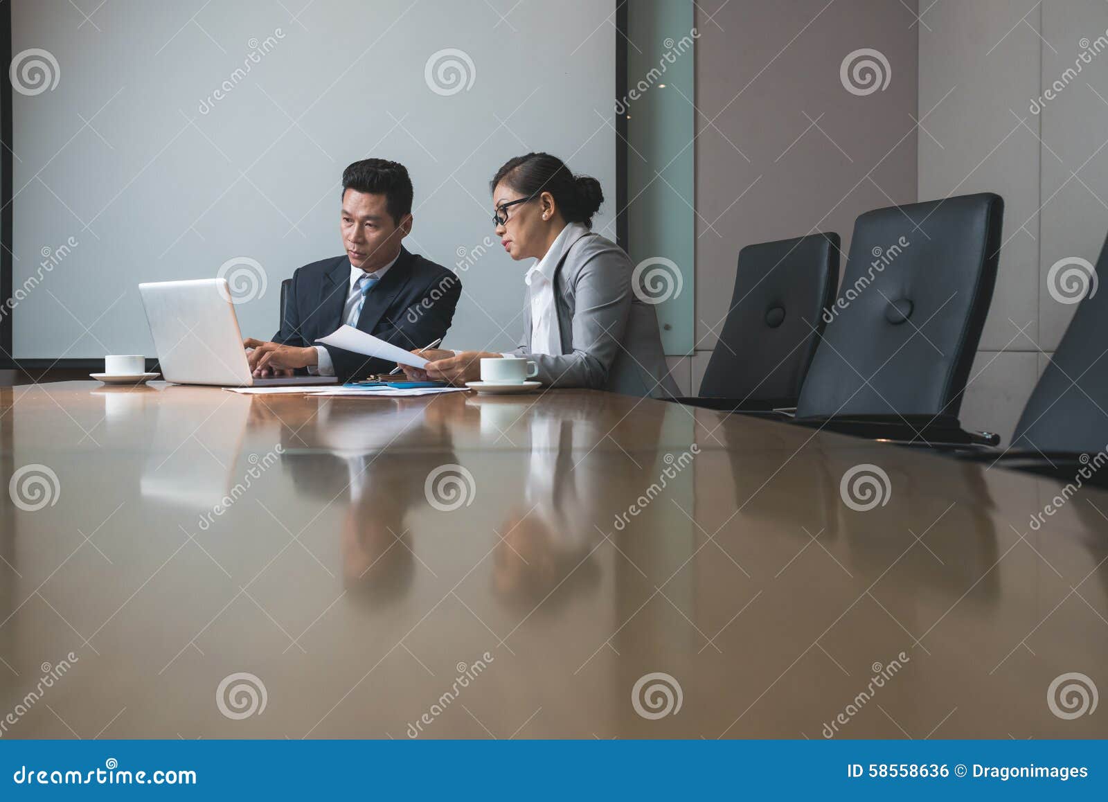 Working together stock photo. Image of serious, business - 58558636