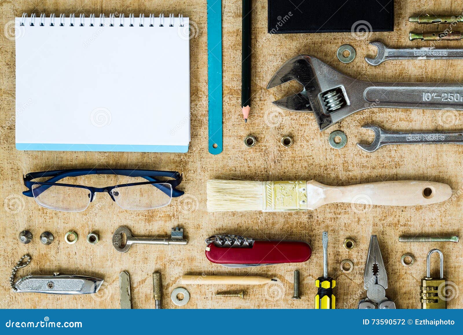 Working Tools Background Image Stock Photo - Image of concept, labor ...