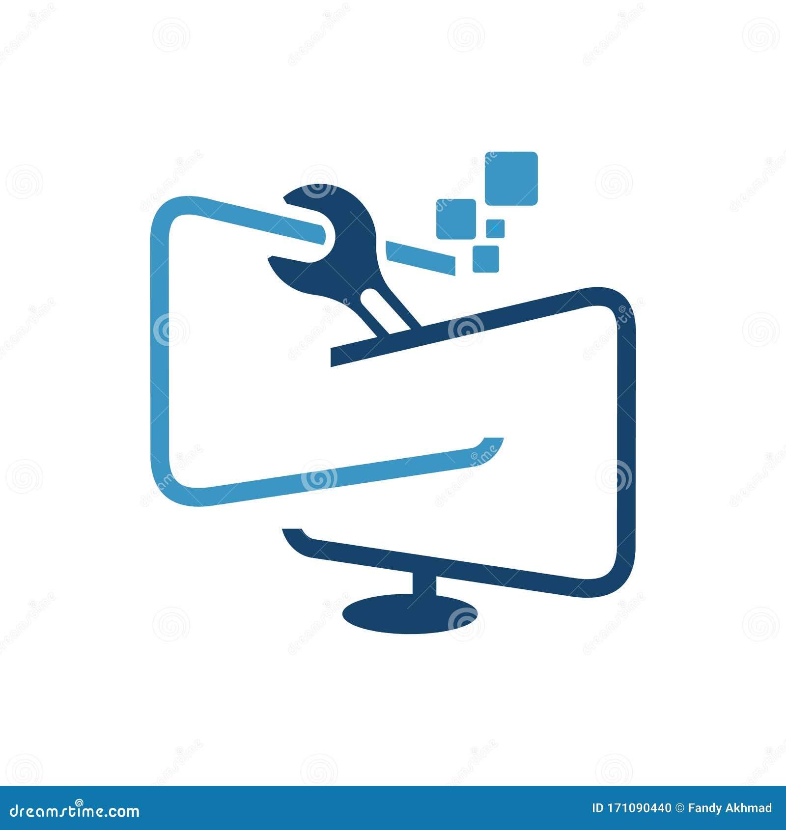 Working Tools Repair Service Logo Design Concept Vector Icon Template ...