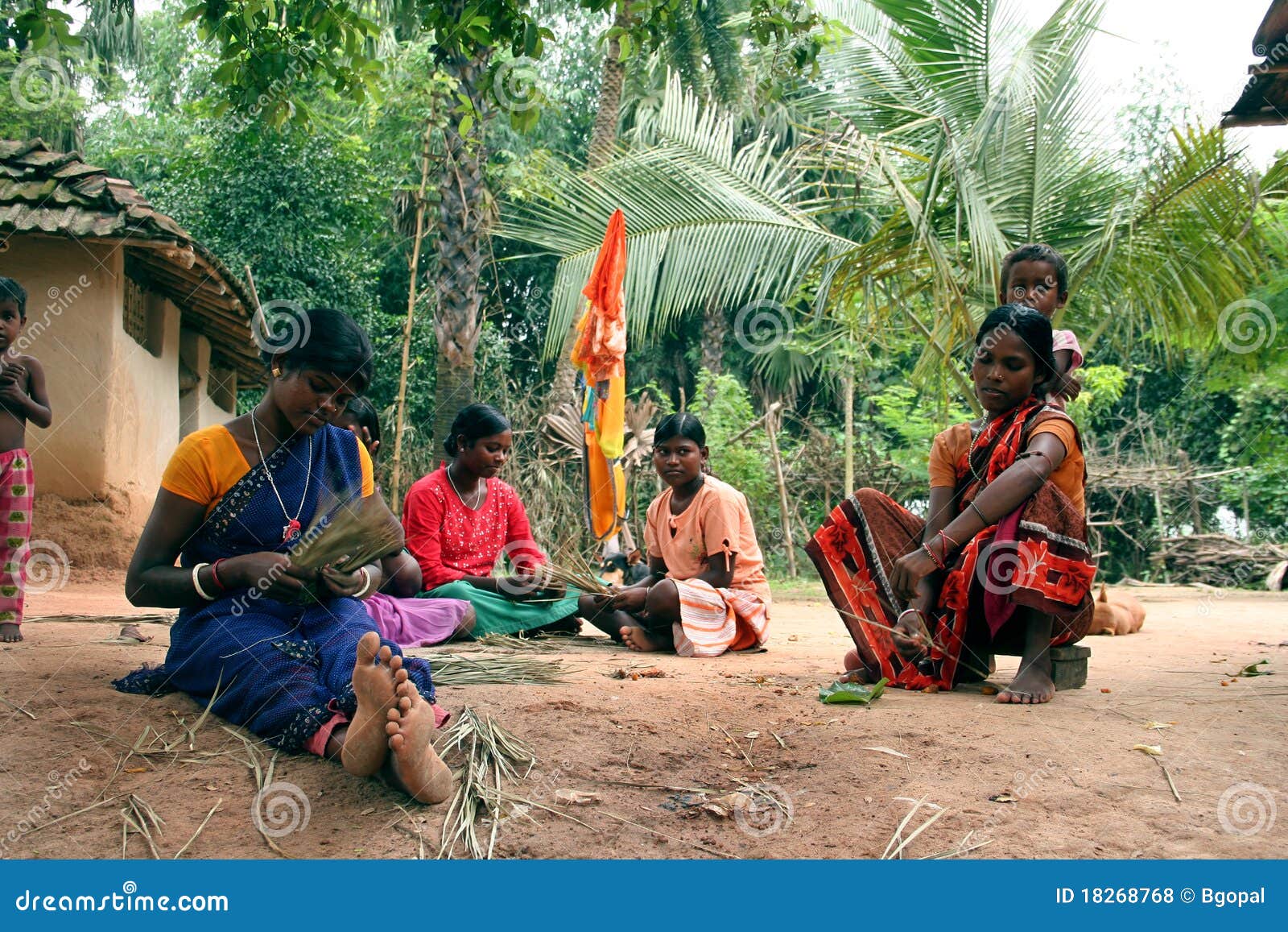 Working tribal women editorial stock photo. Image of india - 18268768