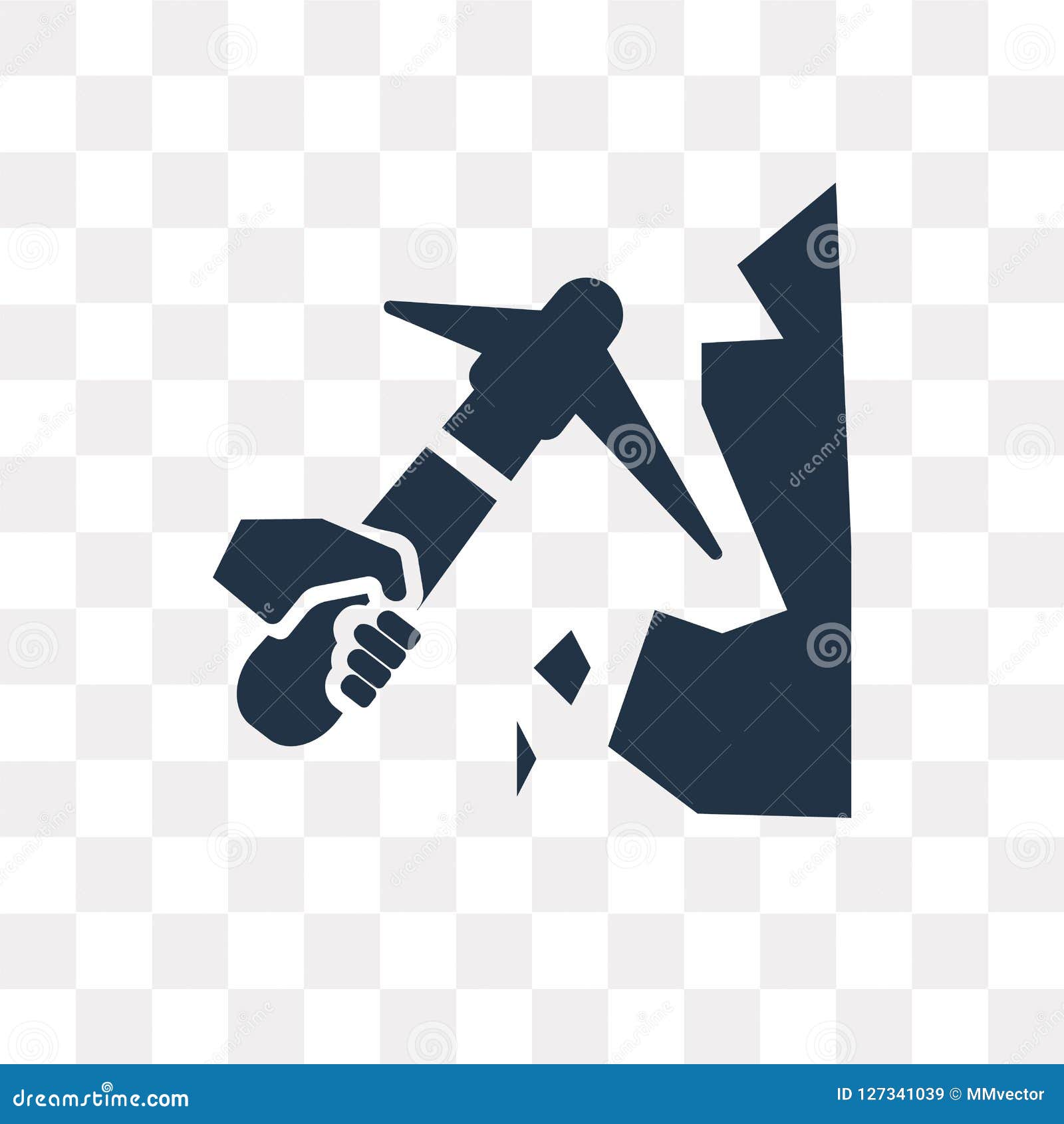 Working Vector Icon Isolated on Transparent Background, Working Stock ...