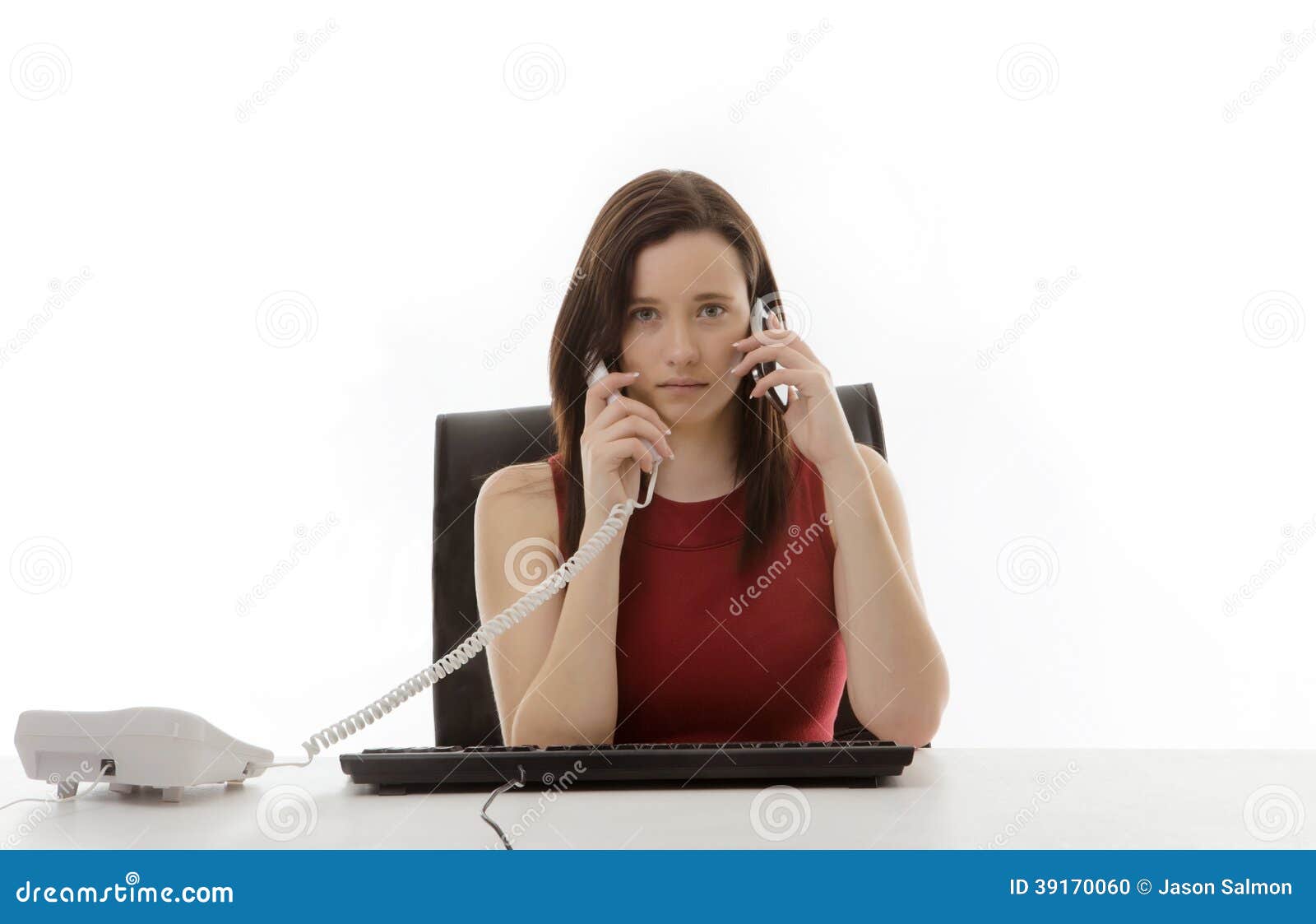 Working woman stock photo. Image of worker, female, work - 39170060