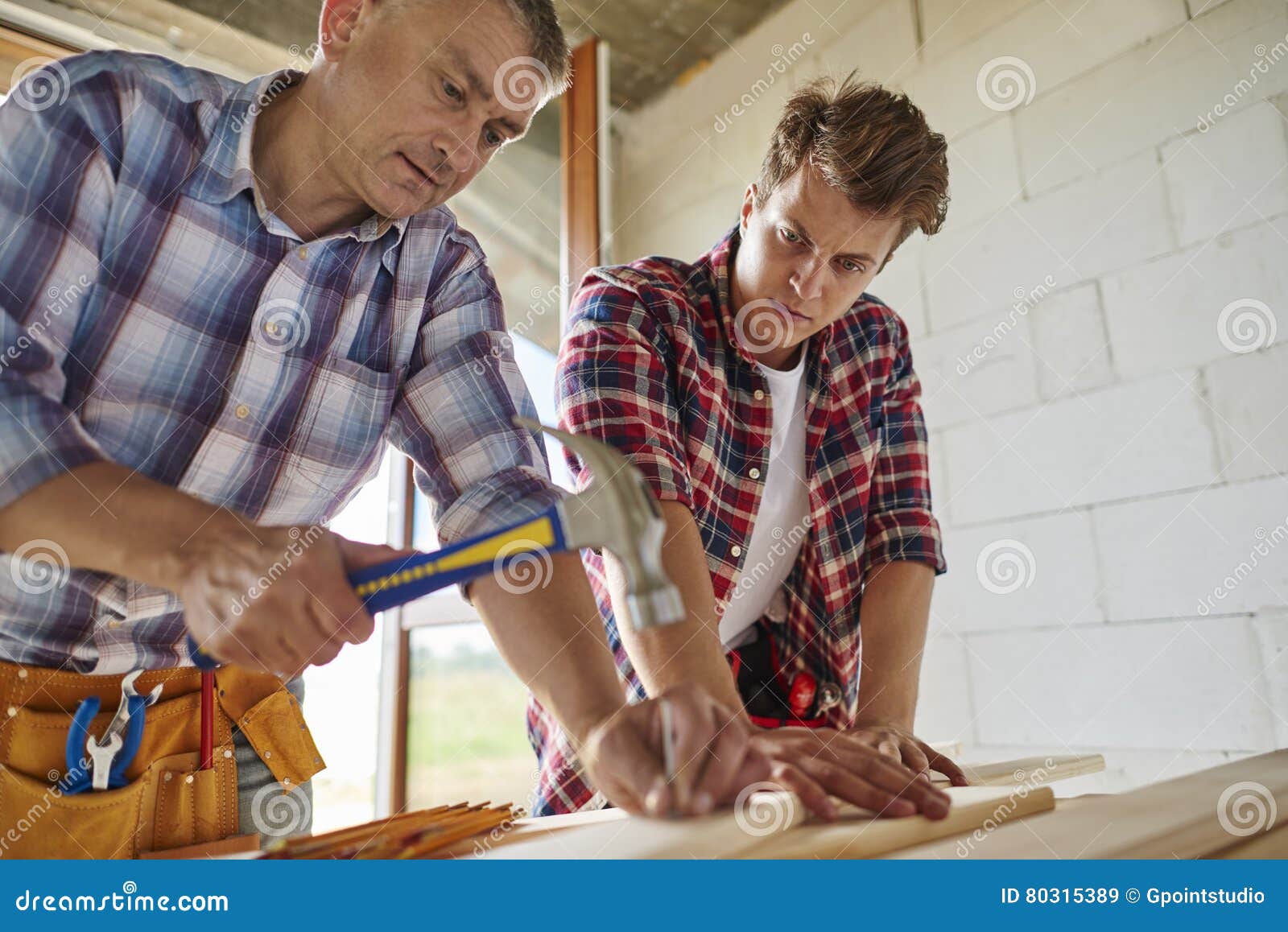 Working young man stock image. Image of strenght, working - 80315389