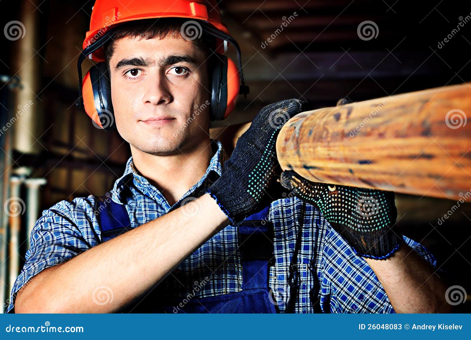 Workman stock image. Image of industry, adult, manufacturing - 26048083