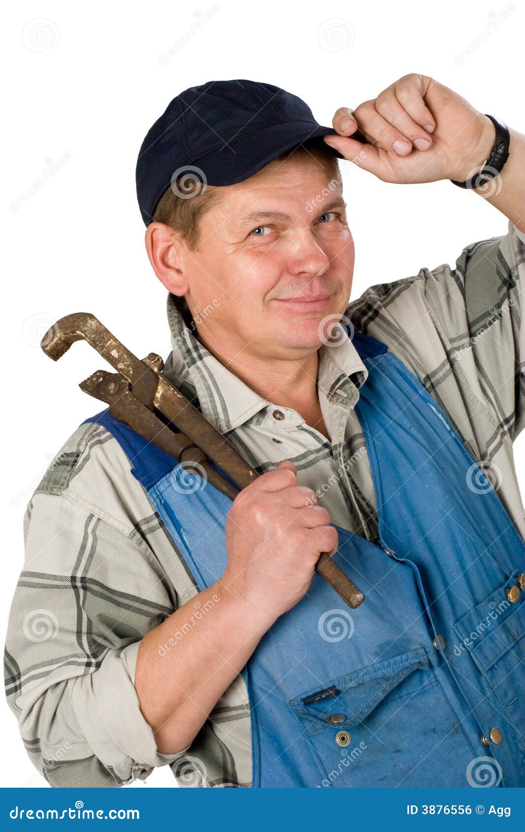 Workman stock photo. Image of people, tool, working, portrait - 3876556