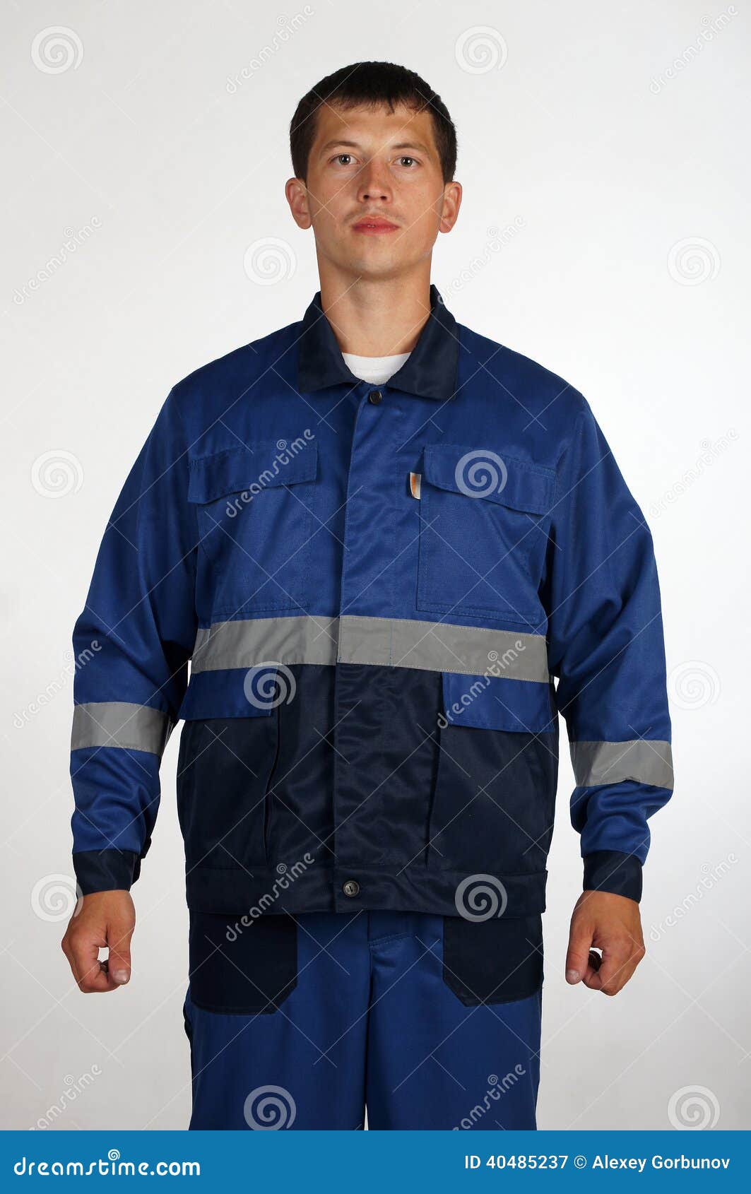 Workman stock image. Image of advertising, worker, back - 40485237
