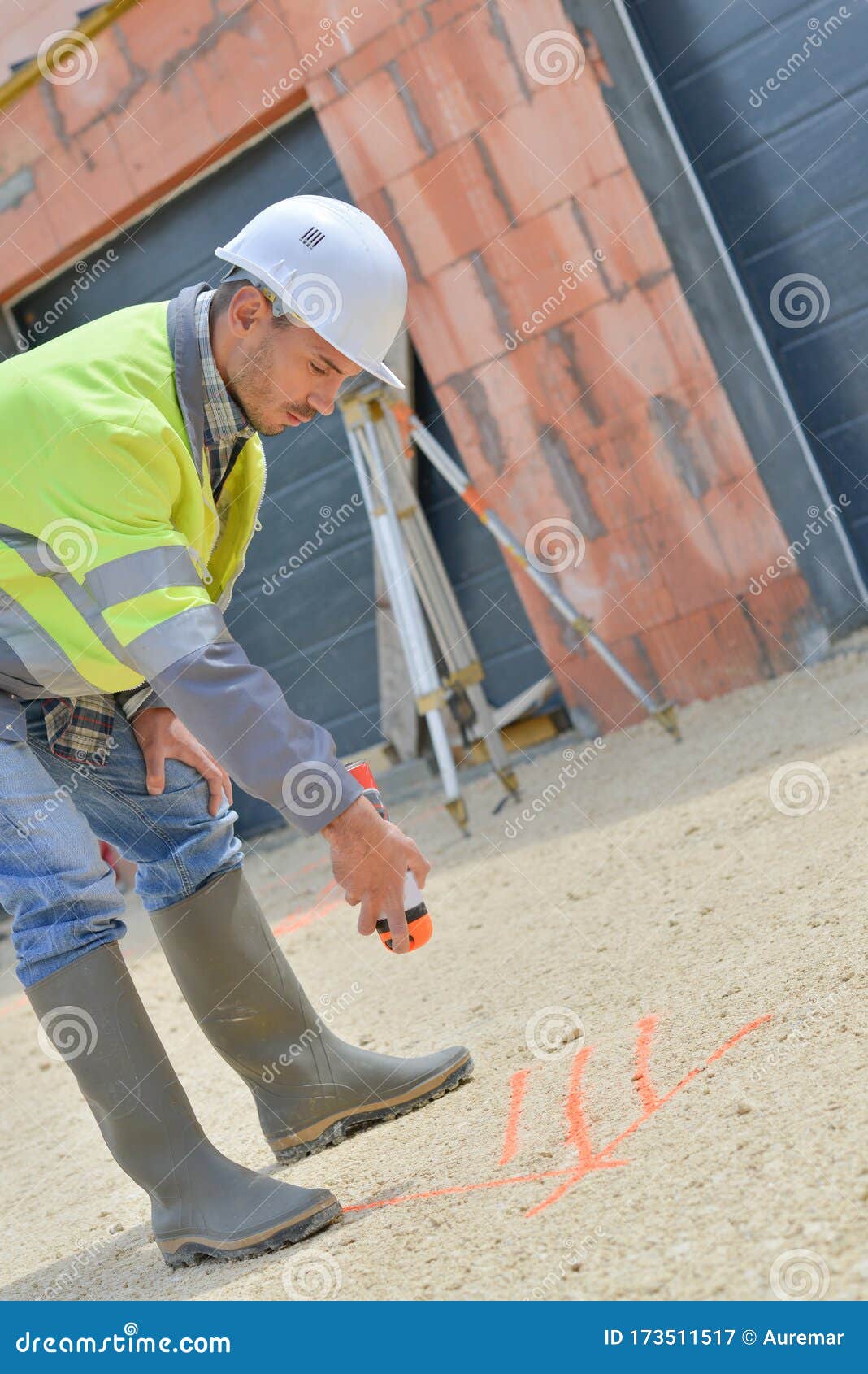 Workman Doing Manual Labour Royalty-Free Stock Image | CartoonDealer ...