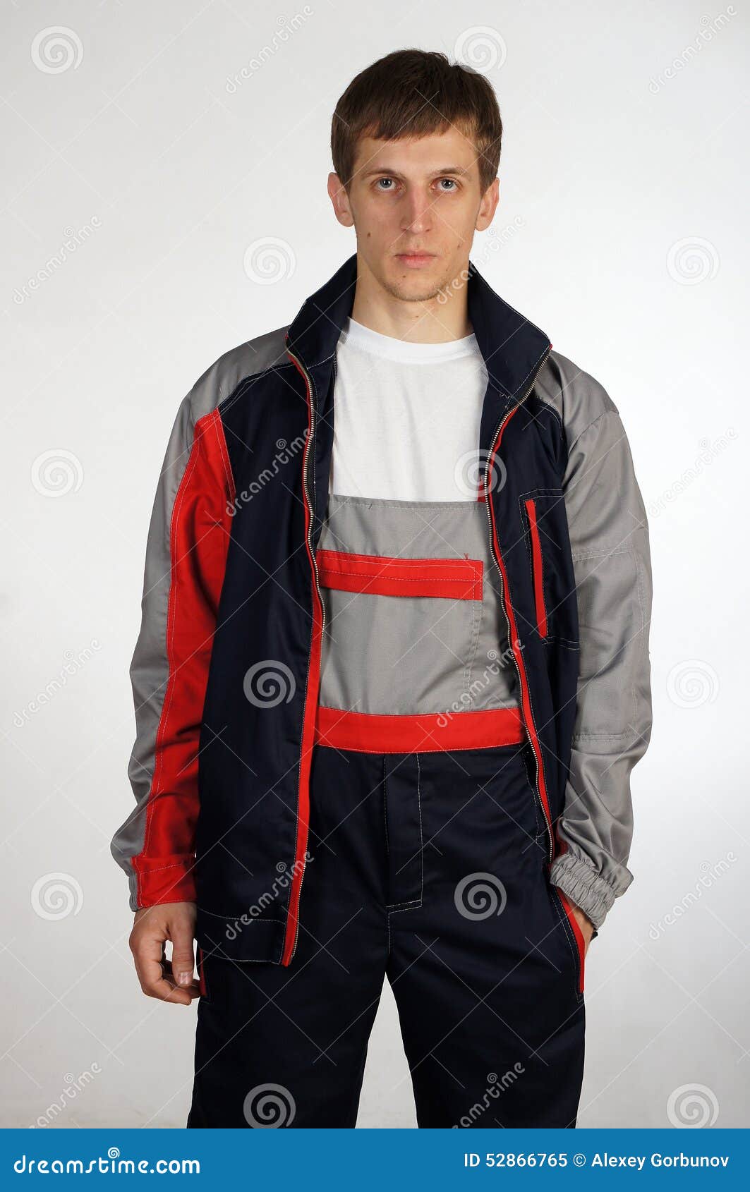 Workman stock image. Image of overalls, constructing - 52866765