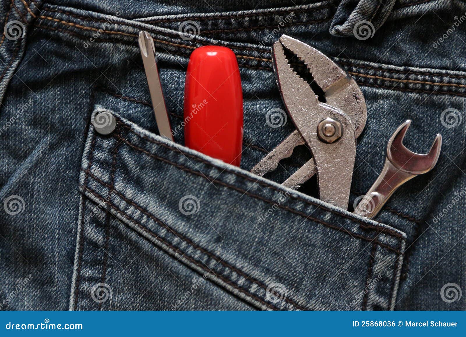 Workman tools stock photo. Image of object, cotton, fashion - 25868036