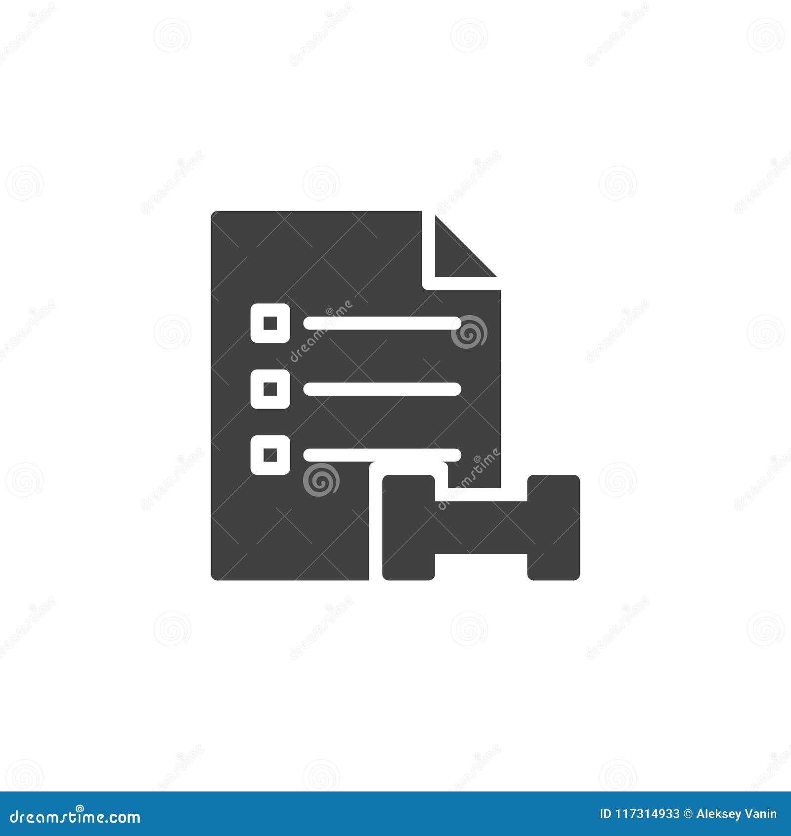 Workout plan vector icon stock vector. Illustration of icon - 117314933