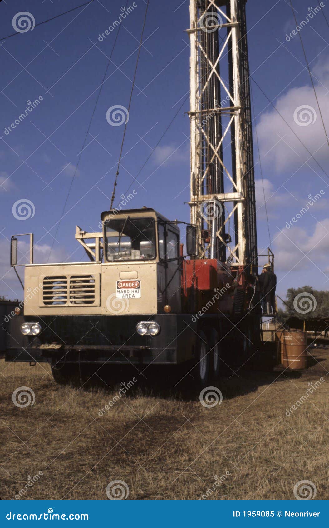 Workover Rig Stock Image | CartoonDealer.com #108854359