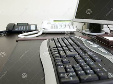 Workplace stock image. Image of business, keypad, telephone - 8690775