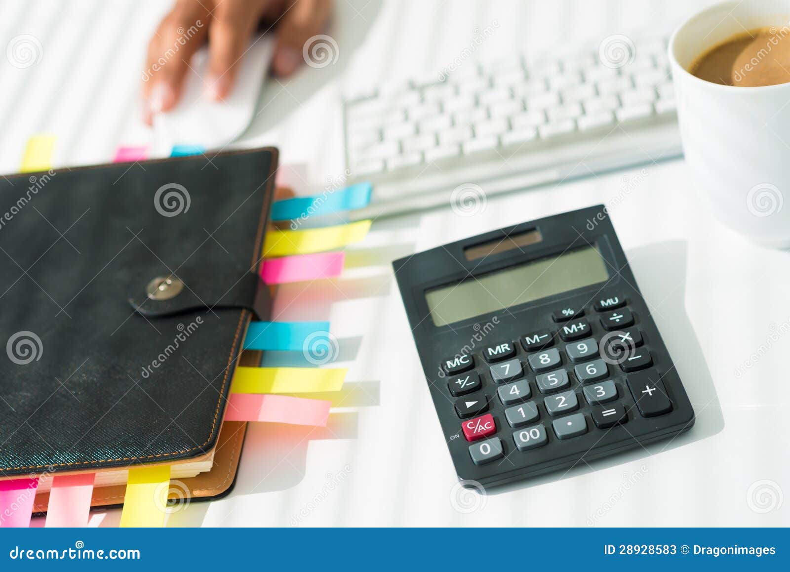 Workplace of accountant stock image. Image of human, funds - 28928583