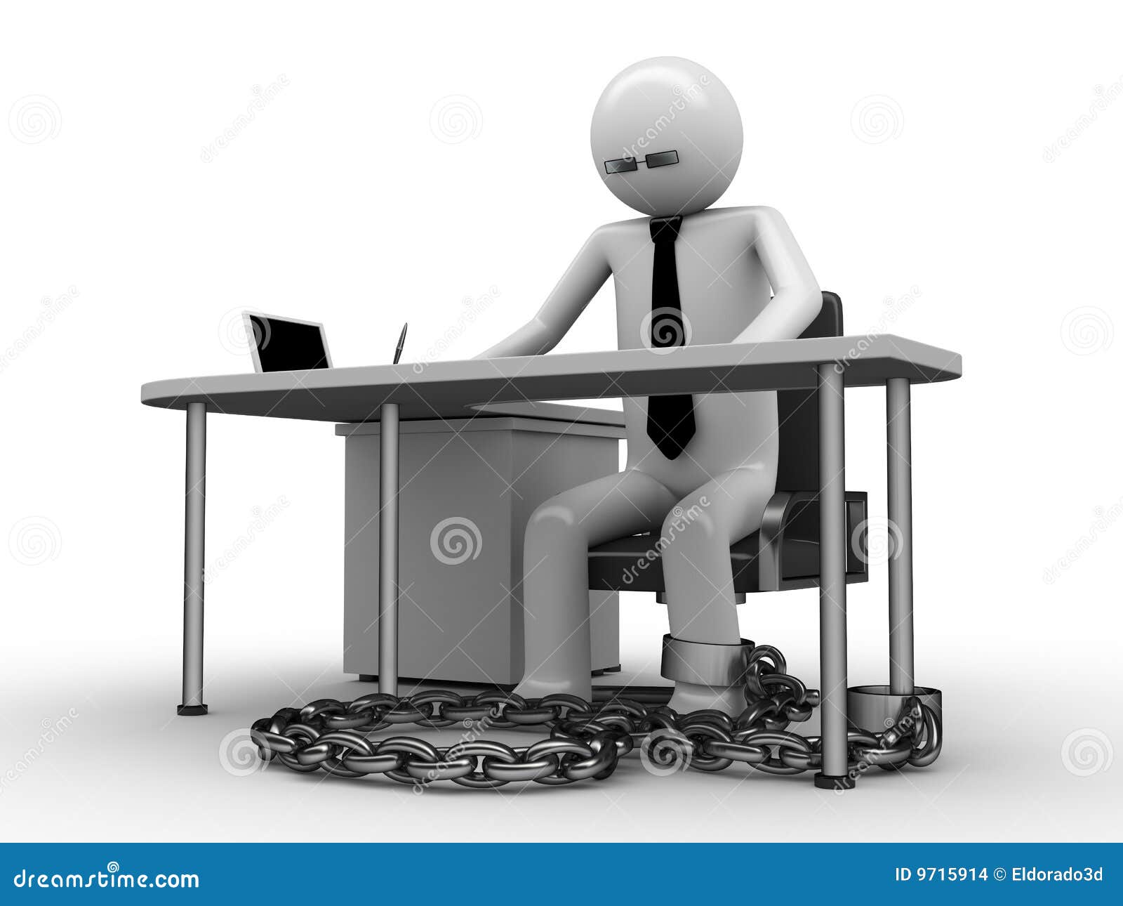 Workplace addiction stock illustration. Illustration of cupboard - 9715914