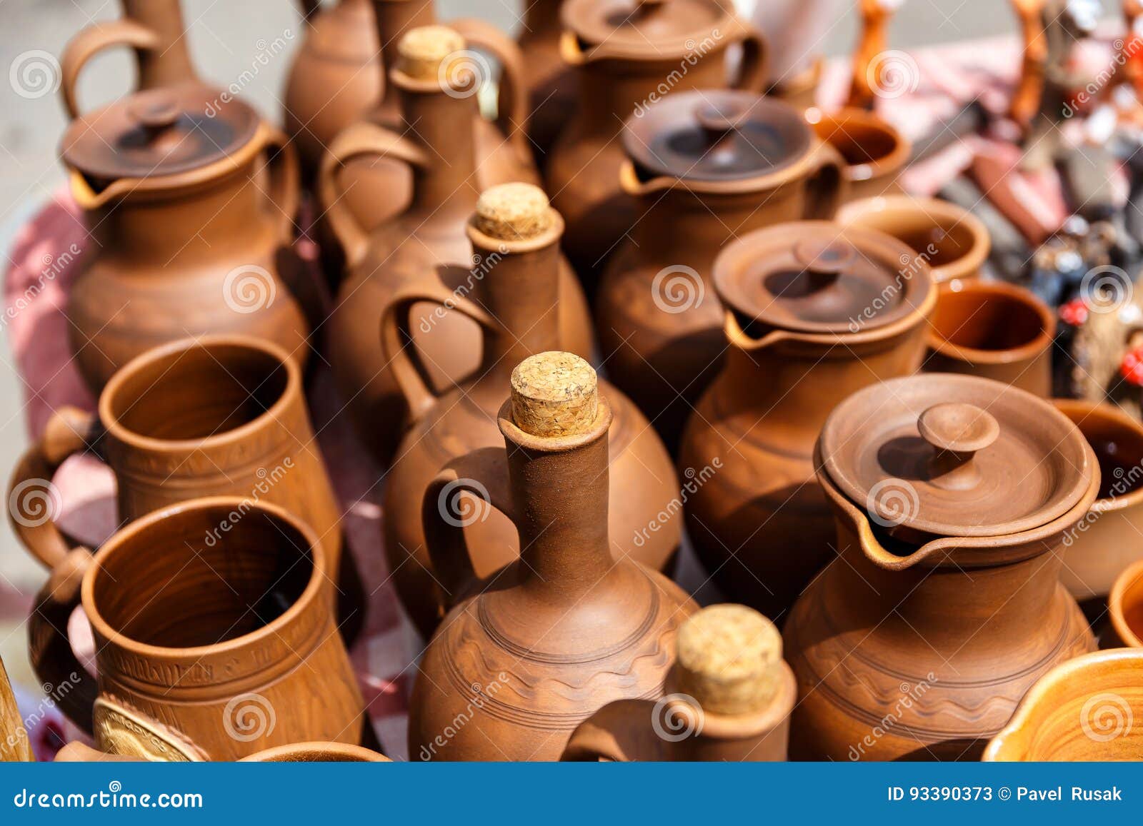 Workplace Blacksmith with Tools and Products Stock Image - Image of ...