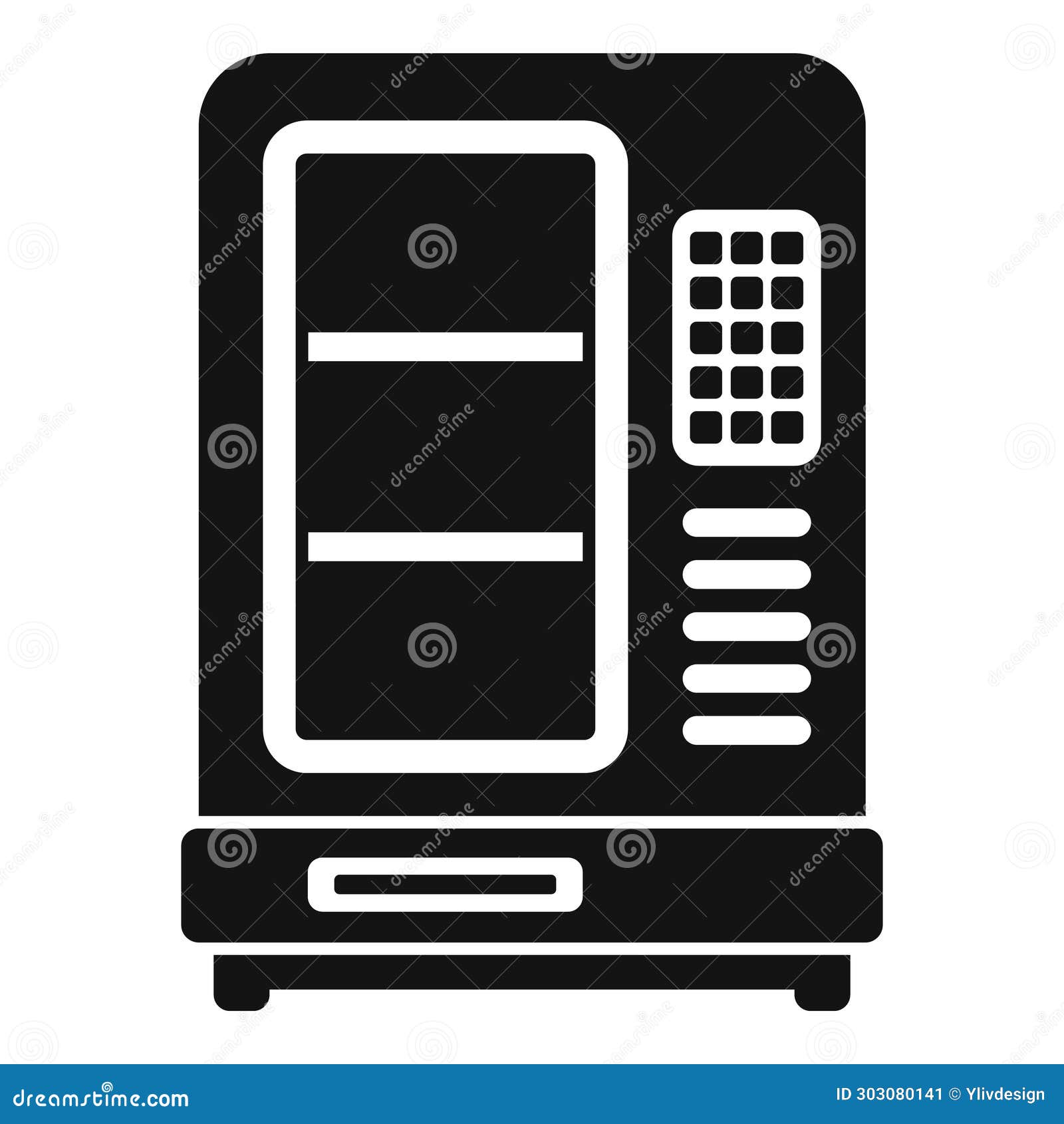 Workplace Drinking Machine Icon Simple Vector. Vessel Cooling Stock ...