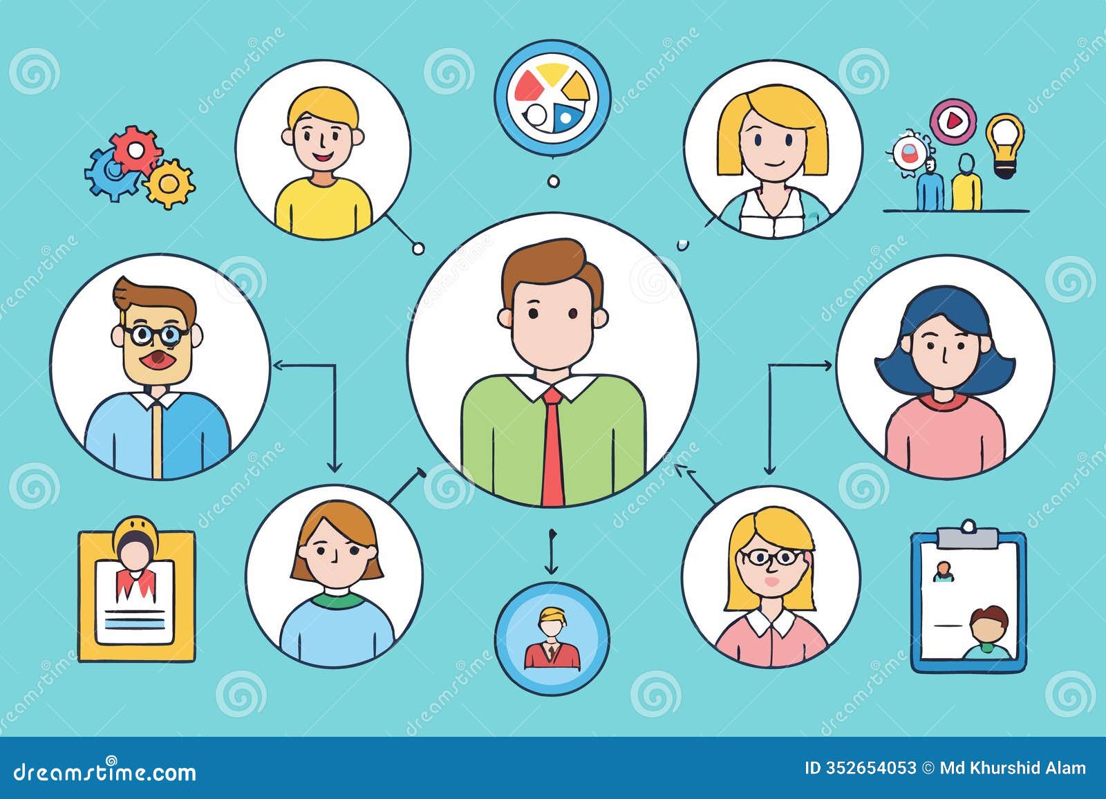 Workplace Interaction Infographic Promoting Communication ...