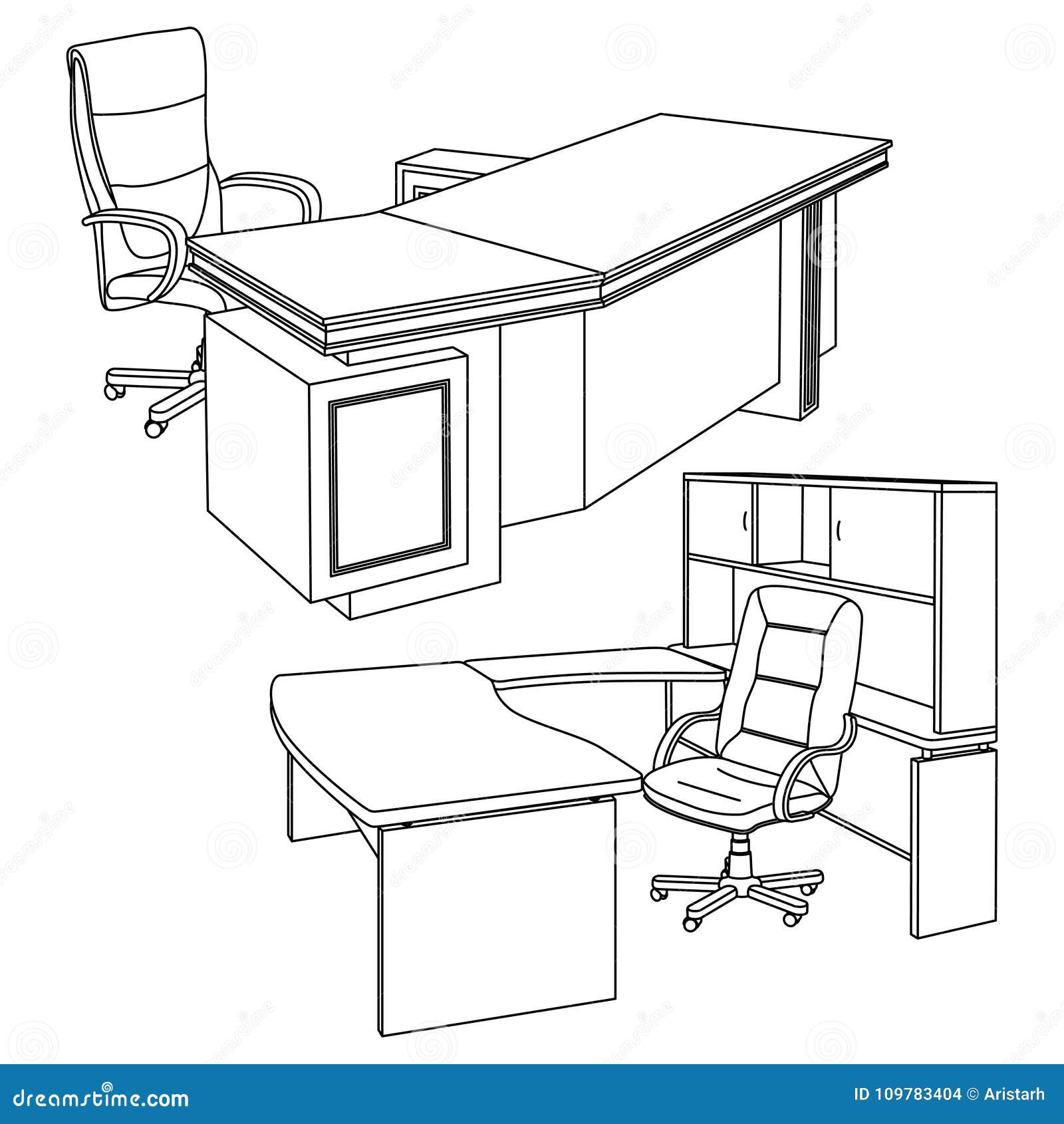Print stock vector. Illustration of desktop, book, contour - 109783404