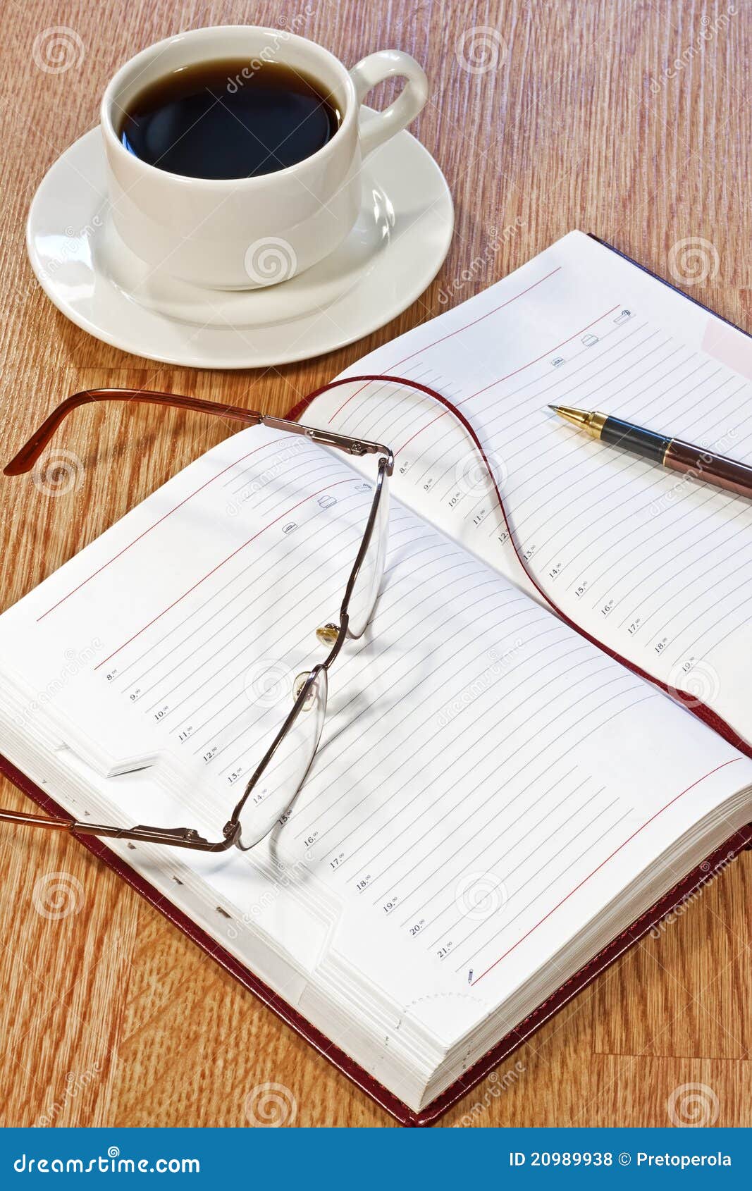 Workplace at morning stock photo. Image of color, meeting - 20989938