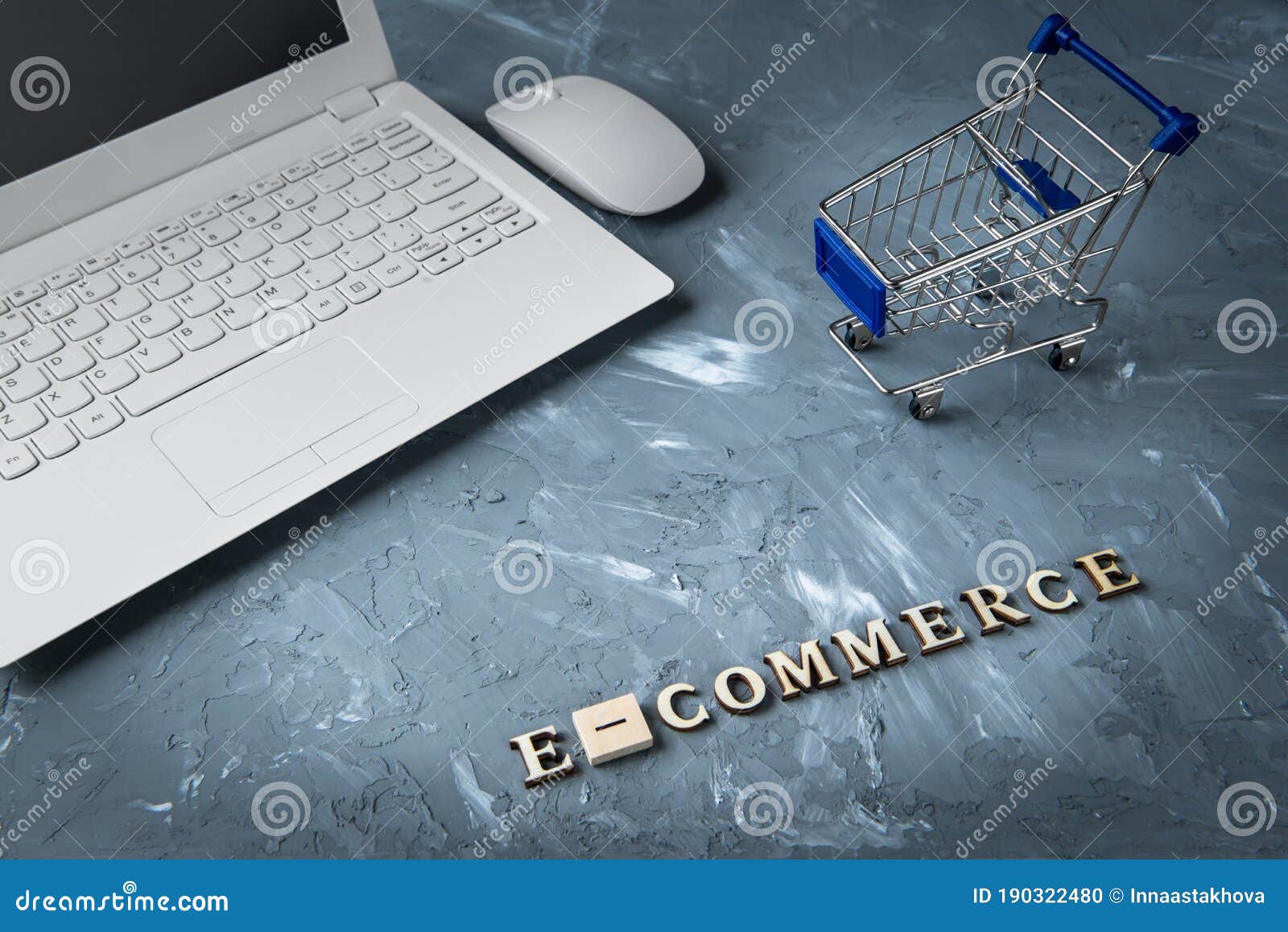 Workplace Office Accessories E-commerce - Distance Business Concept ...