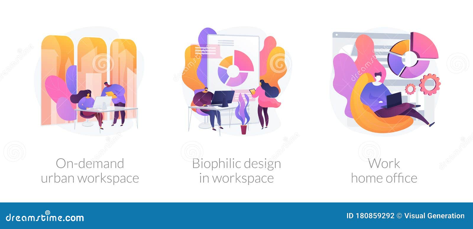 Workplace Organization Abstract Concept Vector Illustrations. Stock ...