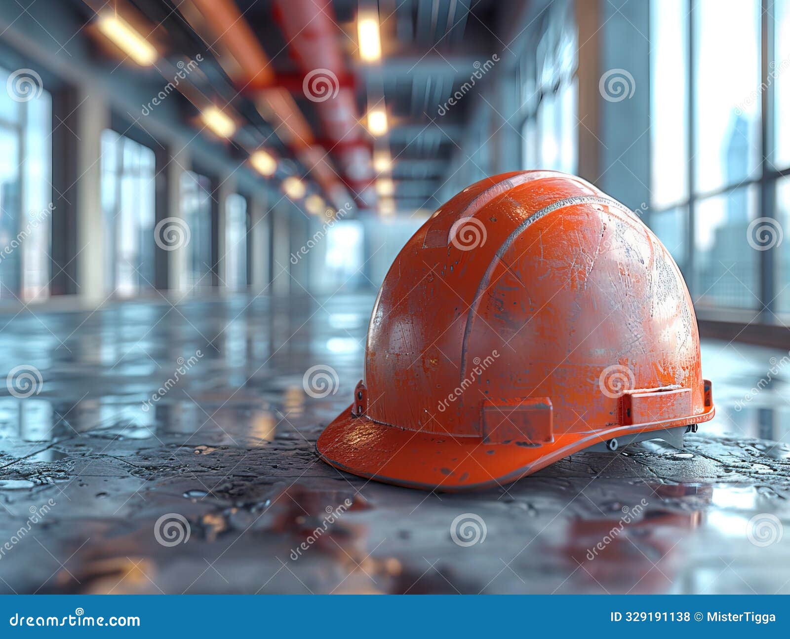 Workplace Safety Conception Engineering Objects on Workplace with ...