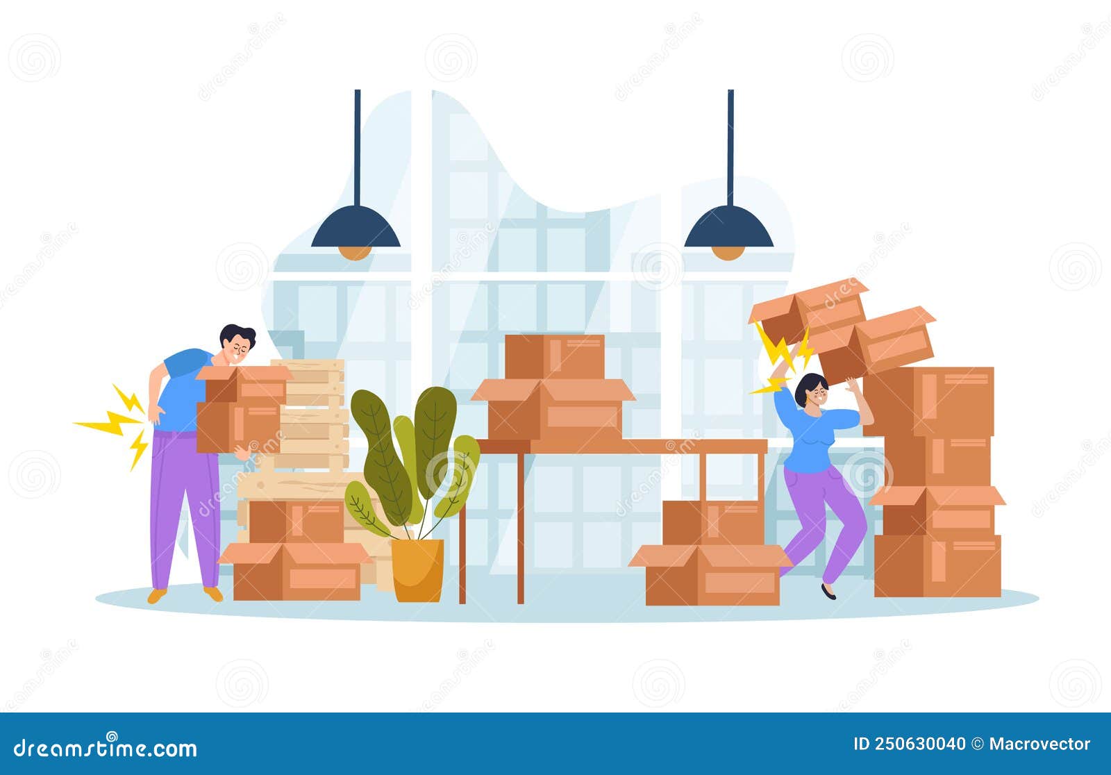 Workplace Safety Flat Composition Stock Vector - Illustration of safety ...