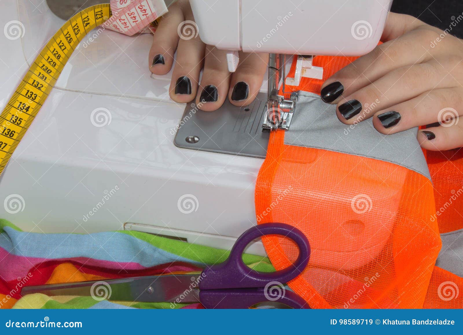 Workplace of Tailor. People, Needlework and Tailoring Concept - Tailor ...