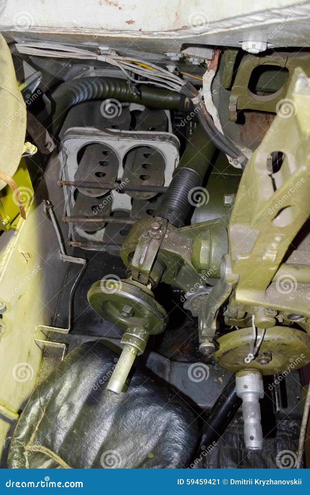 Inside of a tank stock image. Image of destroyed, forces - 59459421