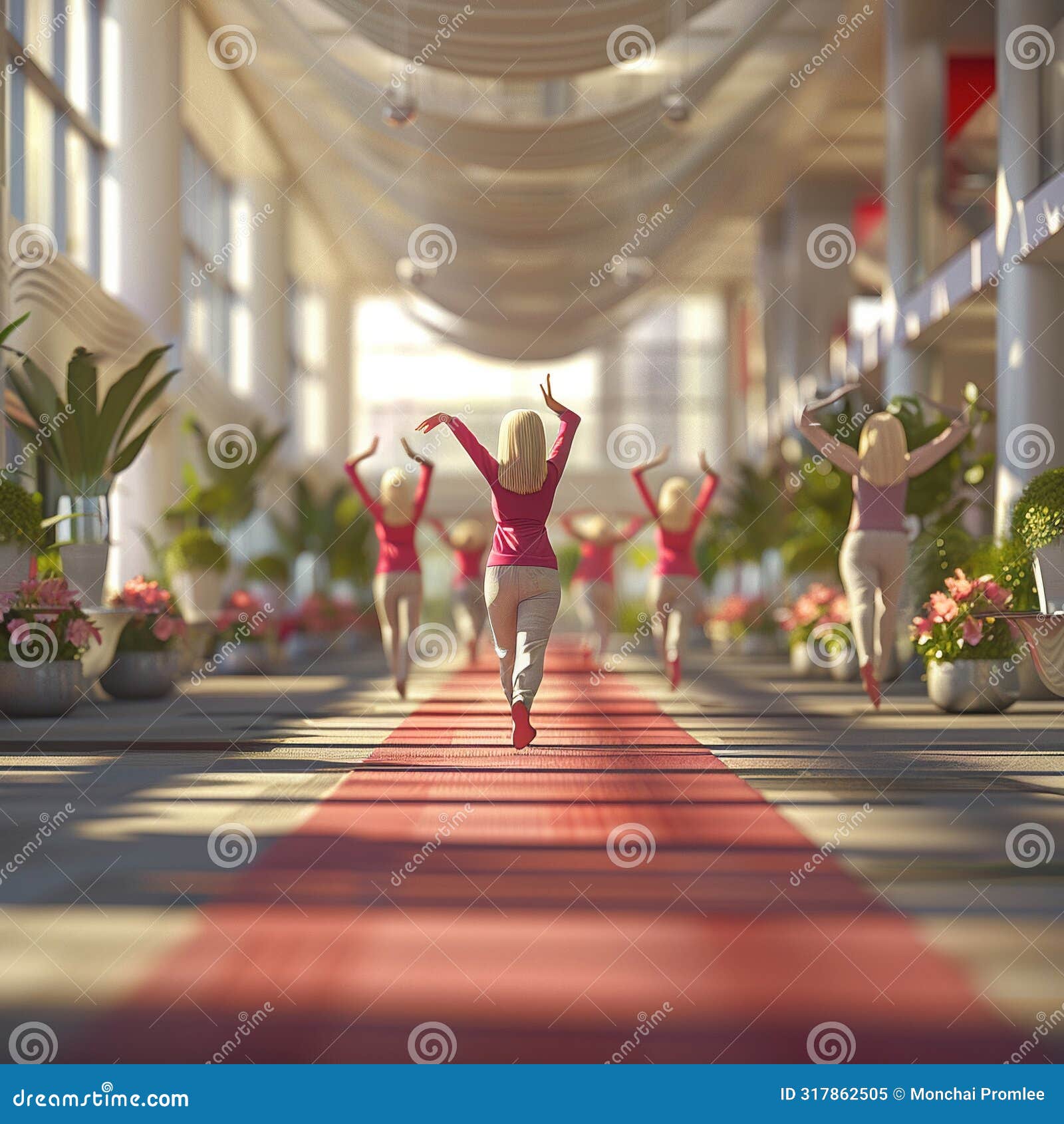 Workplace Wellness Program Incorporating Dance Therapy In A Spacious ...