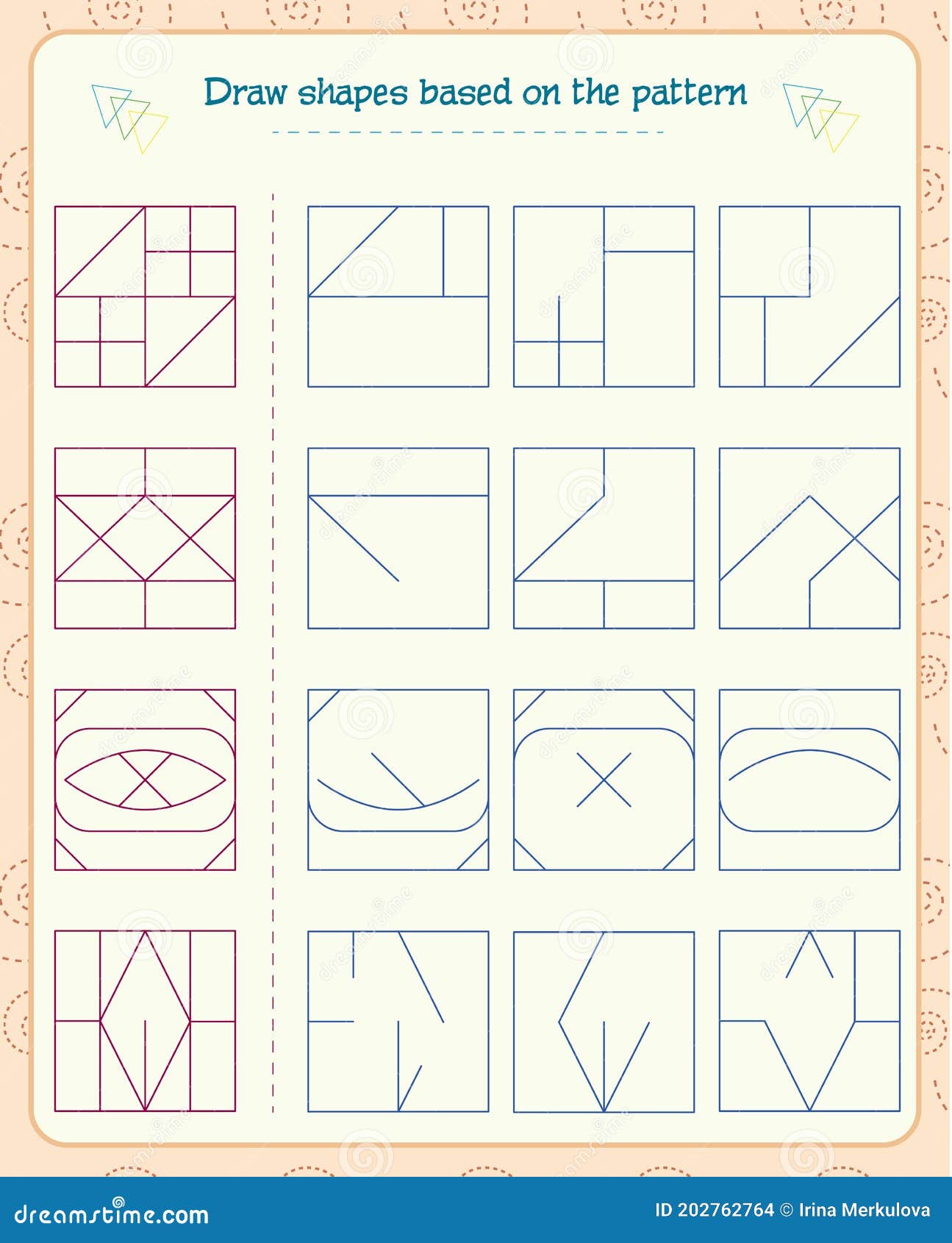 Worksheet For Children. Task For The Development Of Attention, Memory ...