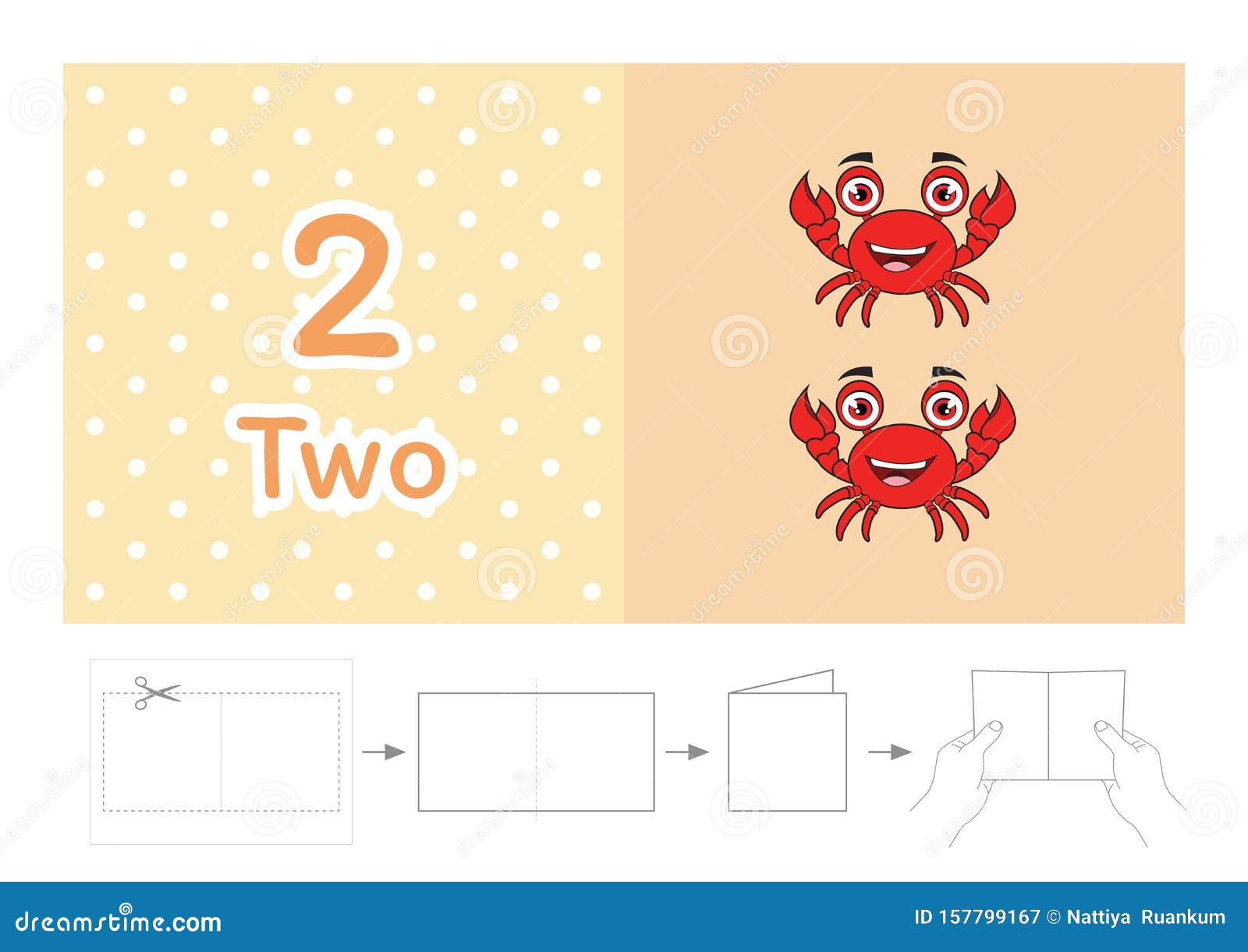 Worksheet for Kindergarten Kids, Count the Number of Objects, Learn the ...