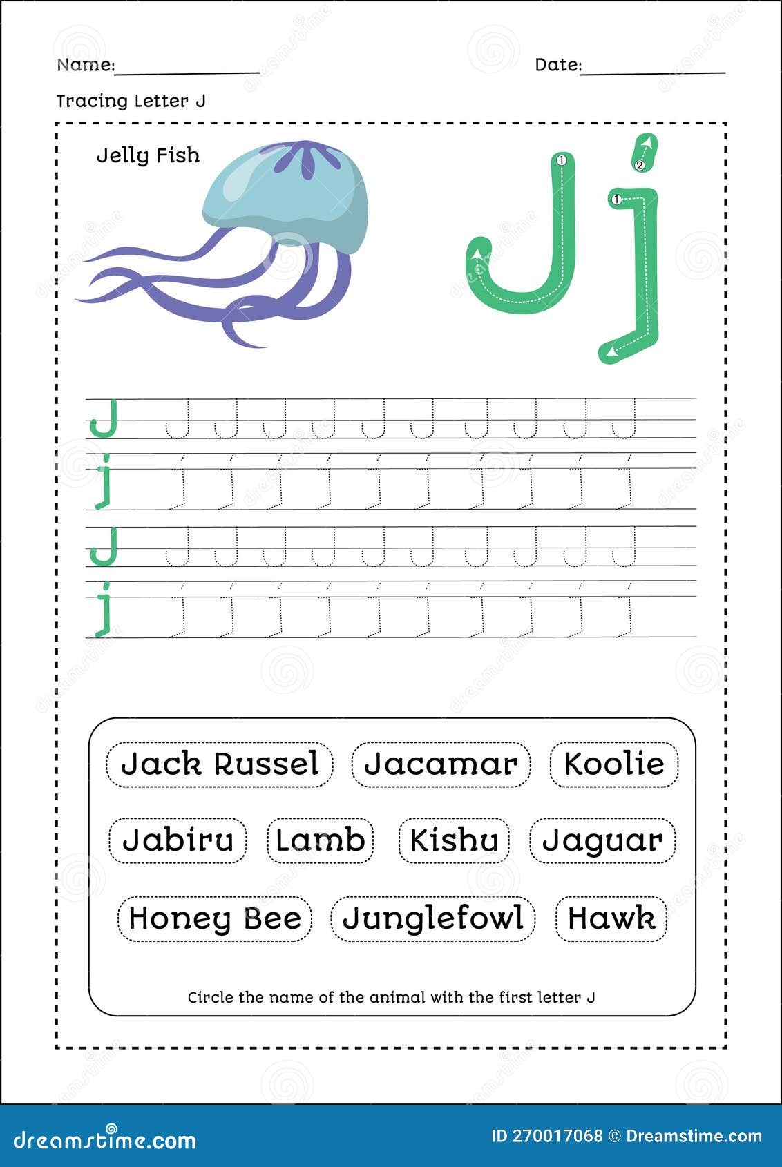 Children Learn Write Alphabet with Tracing Letter Stock Vector ...