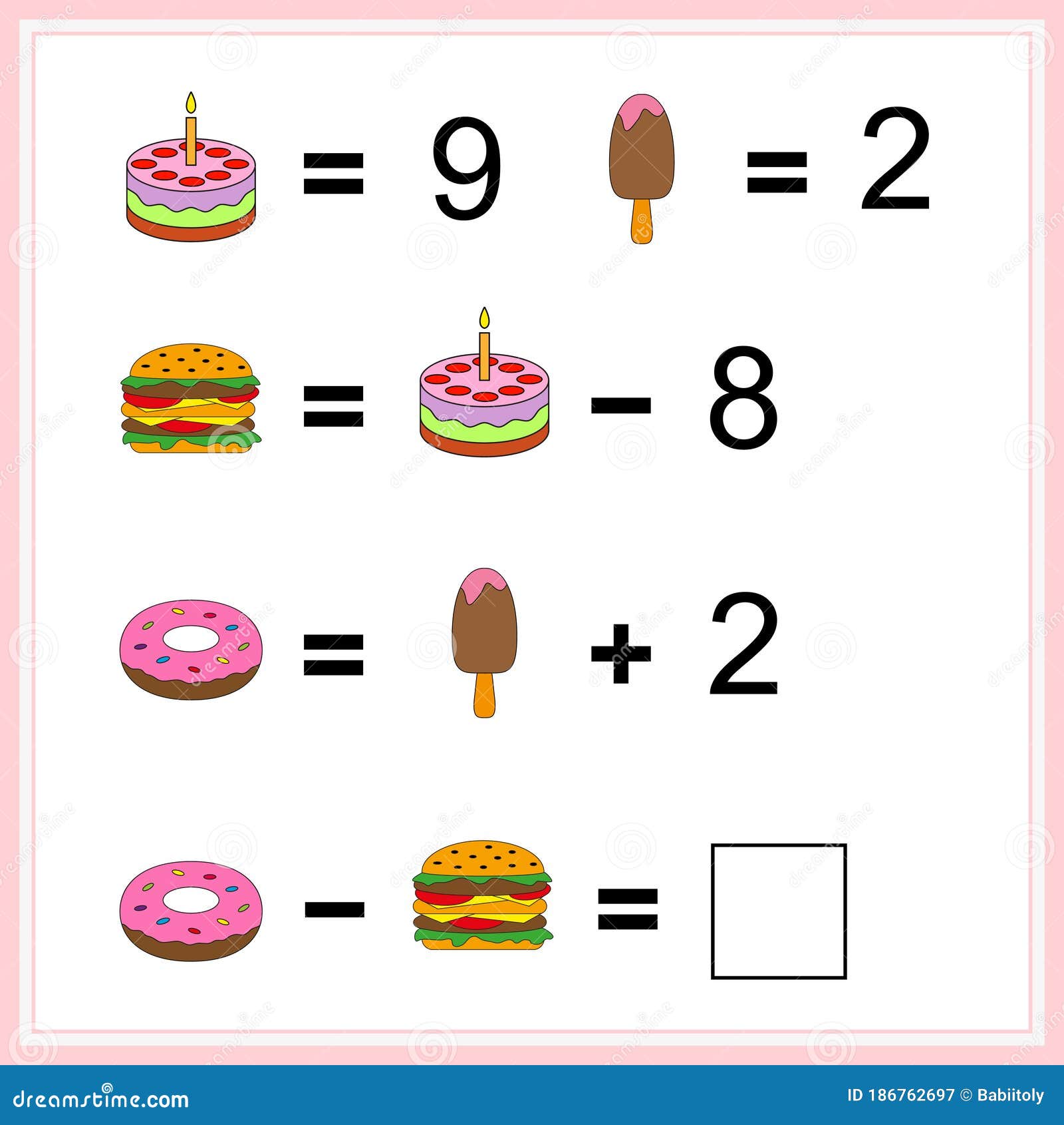Worksheet. Mathematical Puzzle Game. Learning Mathematics, Tasks for ...