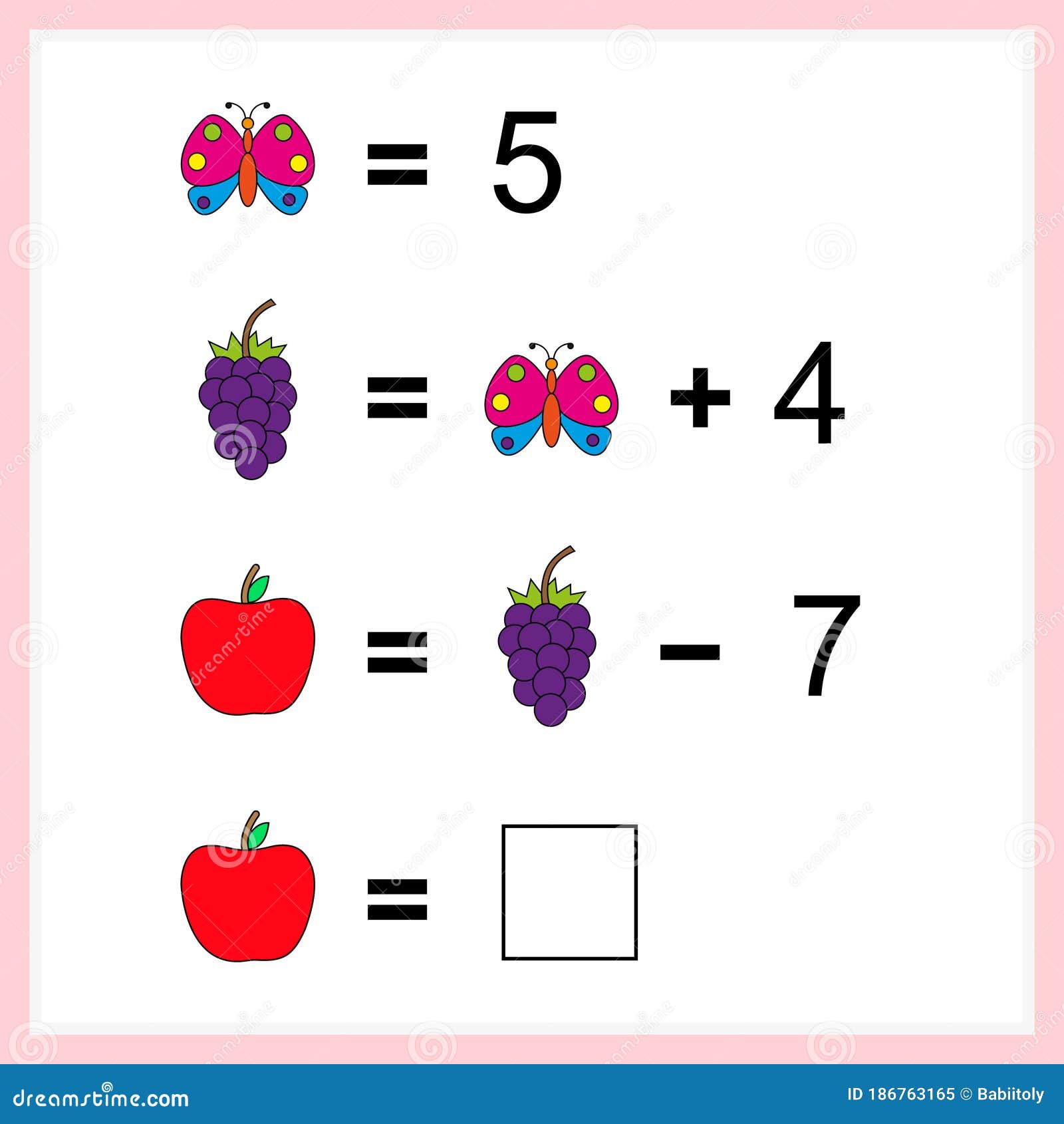 Worksheet. Mathematical Puzzle Game. Learning Mathematics, Tasks for ...