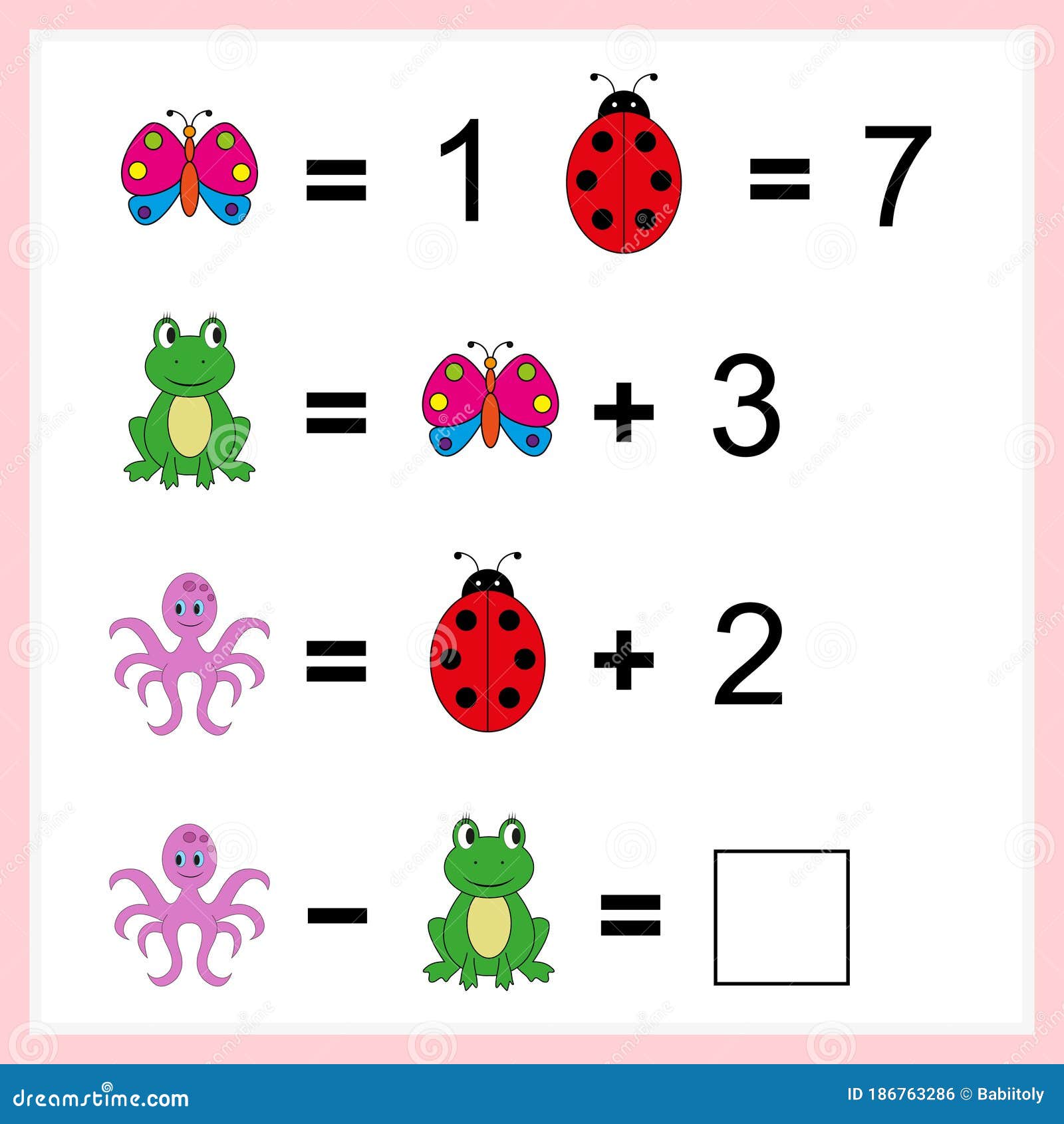 Worksheet. Mathematical Puzzle Game. Learning Mathematics, Tasks for ...