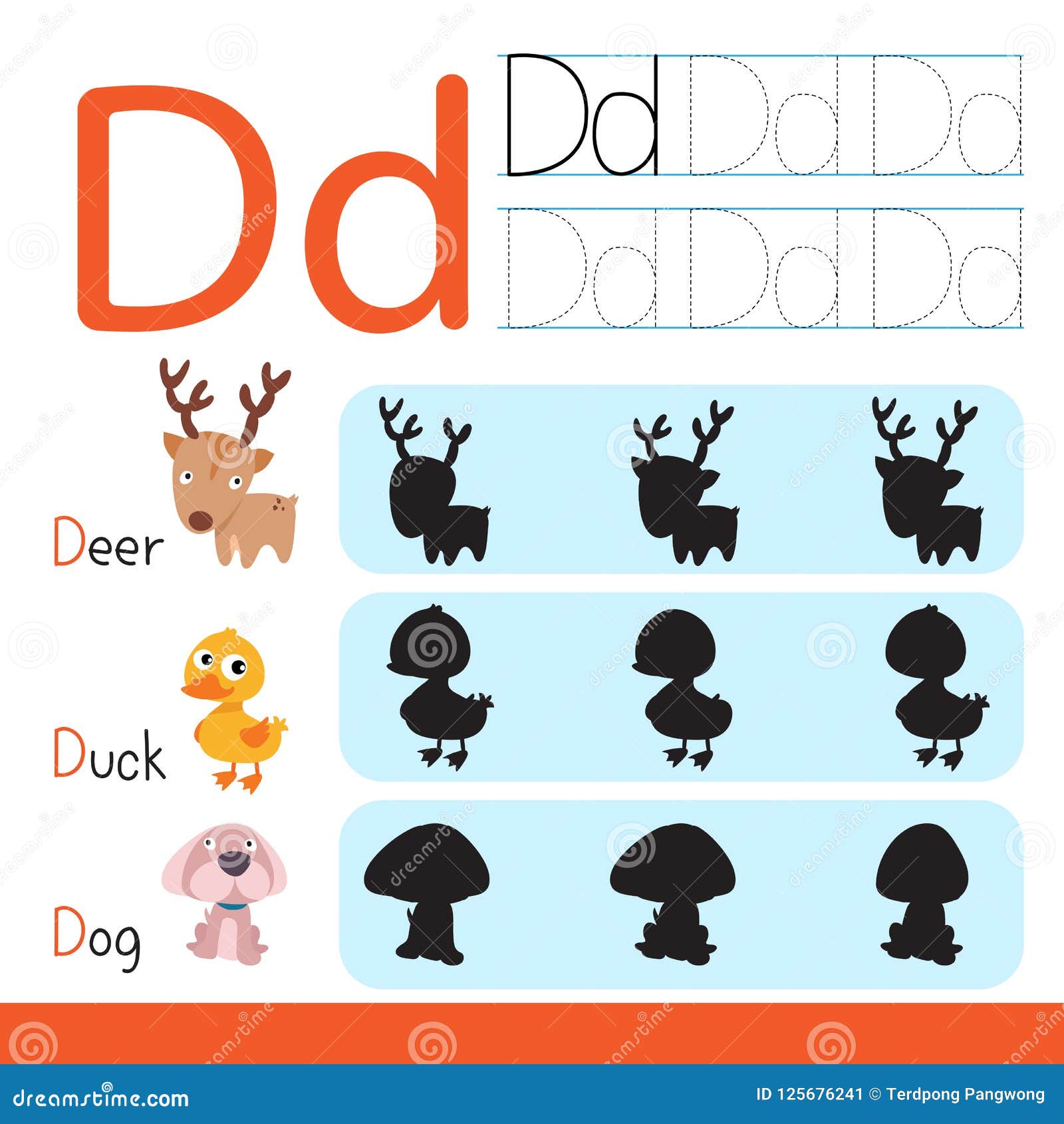 Worksheet Vector Design for Kid Stock Illustration - Illustration of ...