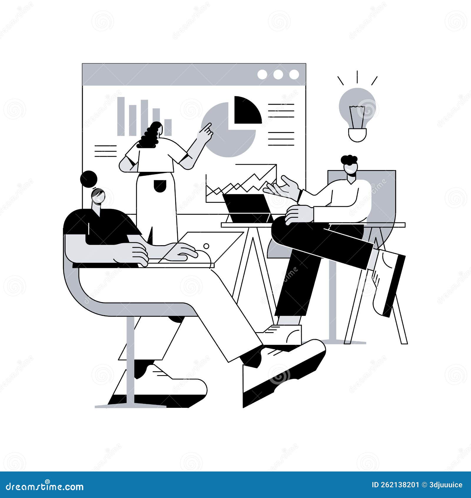 Workshop Abstract Concept Vector Illustration. Stock Vector ...