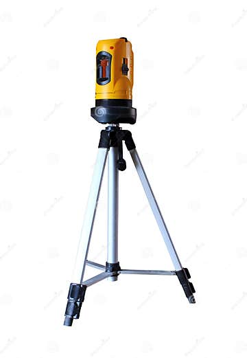 The Workshop is Built Initially, Using a Level for Testing the Surface ...