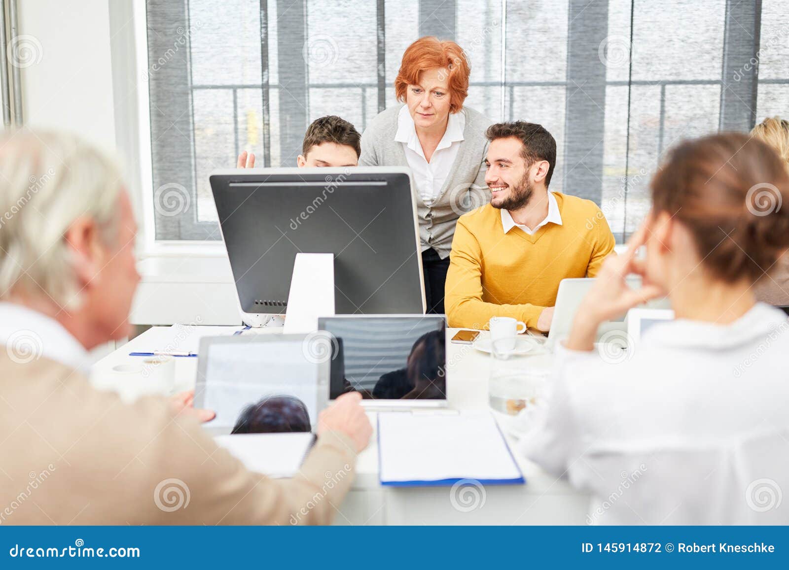 It Workshop for Consulting Team Stock Photo - Image of learning ...
