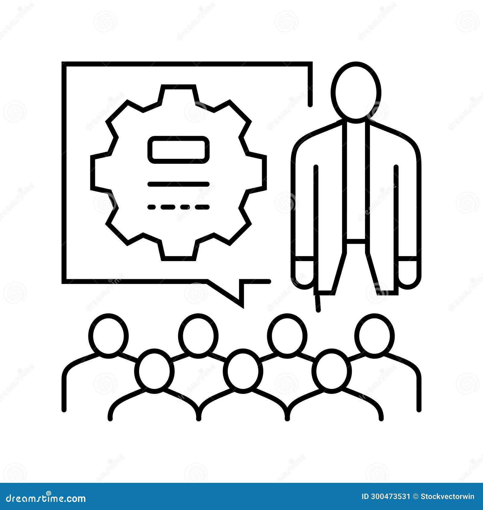 Facilitation Icon. Line Style Element From Agile Collection. Thin ... Facilitation Icon. Line Style Element From Agile Collection. Thin ...