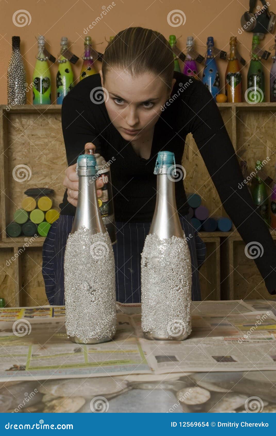 In the Workshop, Hand-made Decorative Items Stock Photo - Image of ...