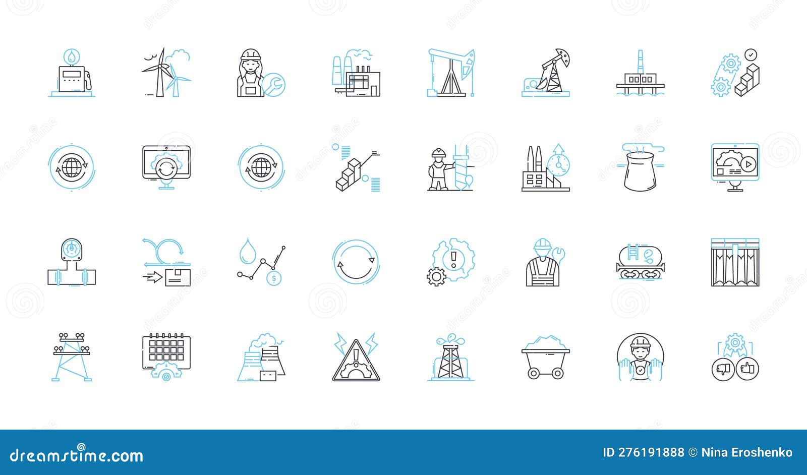 Workshop Linear Icons Set. Training, Seminar, Skill-building, Learning ...