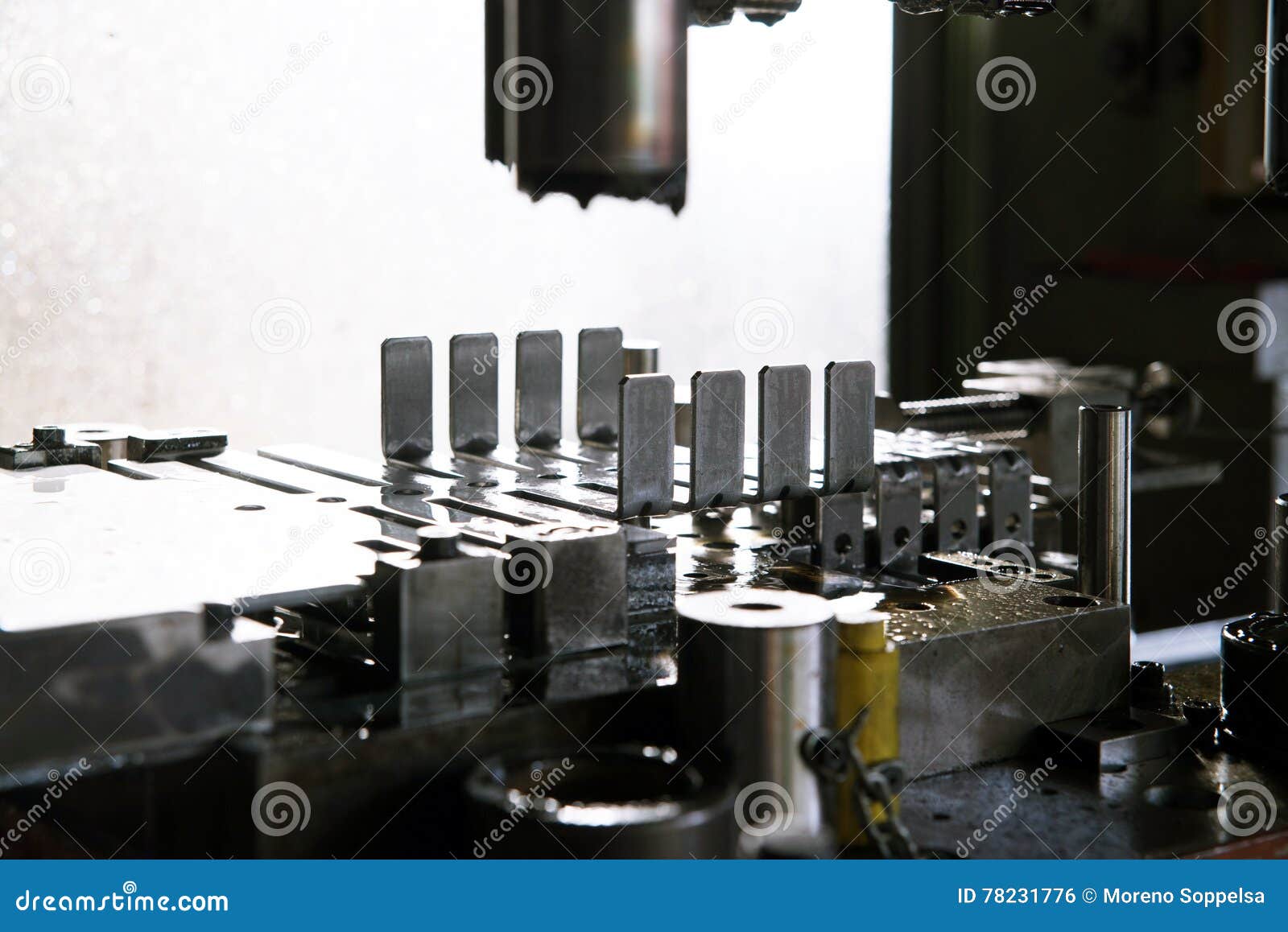 Workshop - Metal Forming Press Stock Photo - Image of press, processing ...
