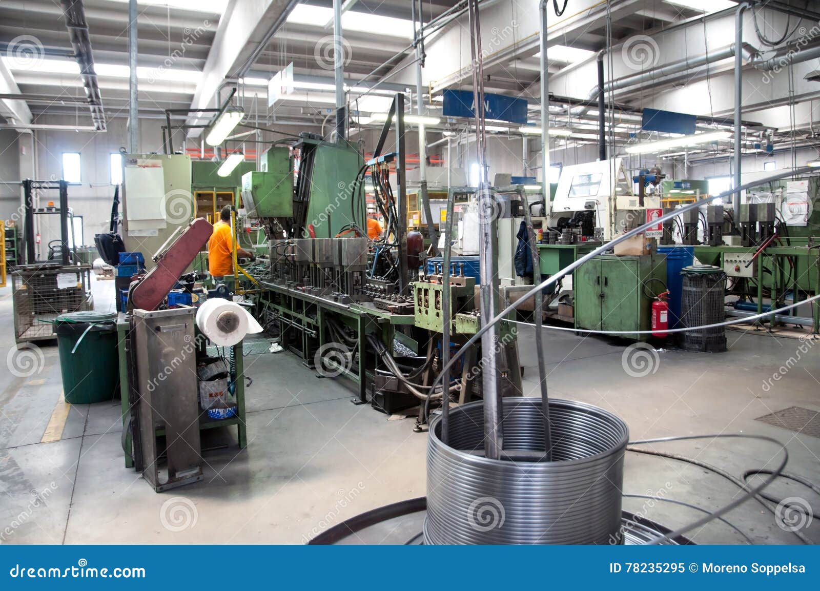 Workshop - Metal Forming Press Stock Image - Image of forming ...