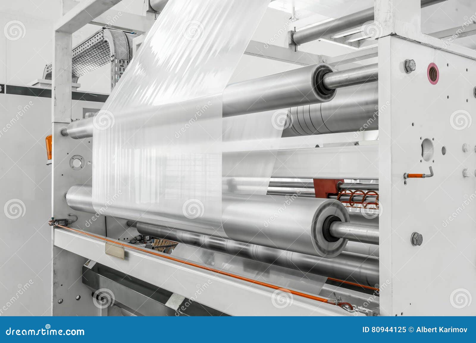 Workshop for Production of Polyethylene Stock Image - Image of ...