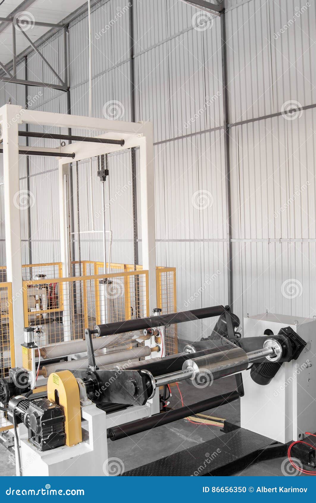 Workshop for Production of Polypropylene and Polyethylene Stock Photo ...