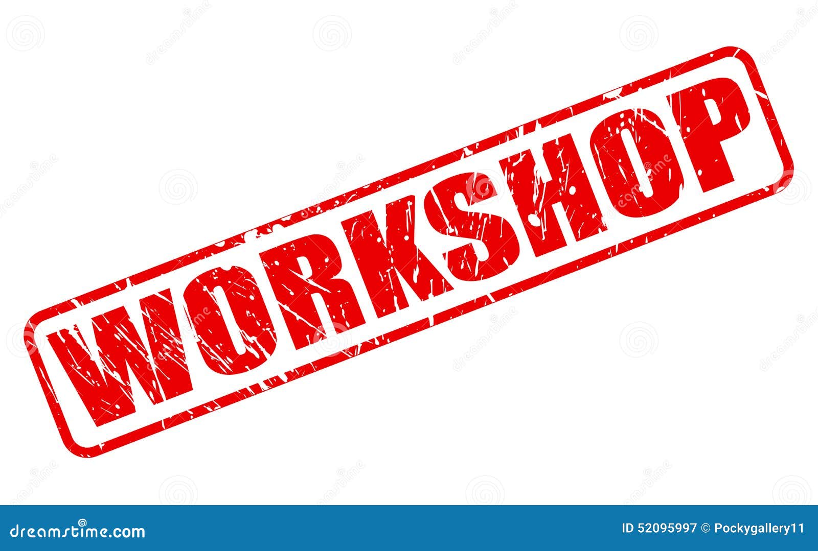 Workshop red stamp text stock vector. Illustration of knowledge - 52095997